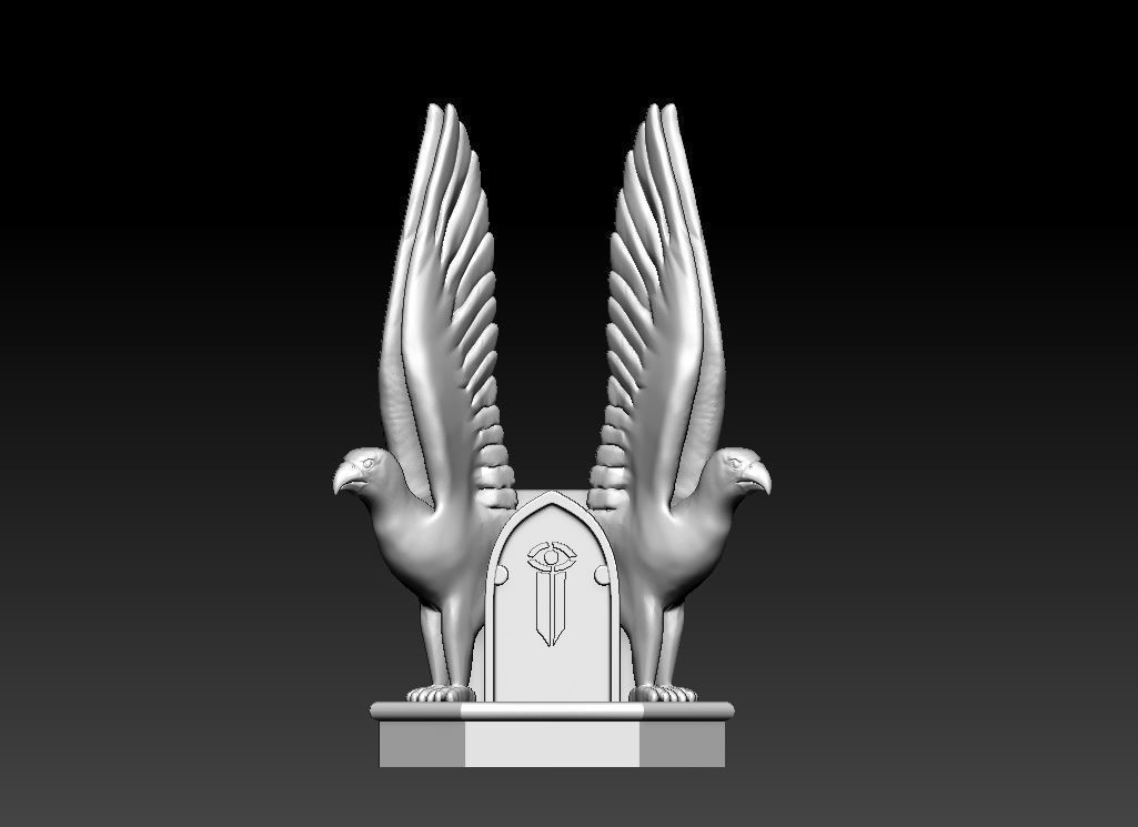 Amon Hen Roof Sculpture 3D model 3D printable | CGTrader