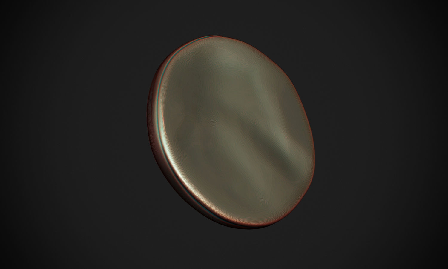 Irregular Disk free 3D model 3D printable | CGTrader