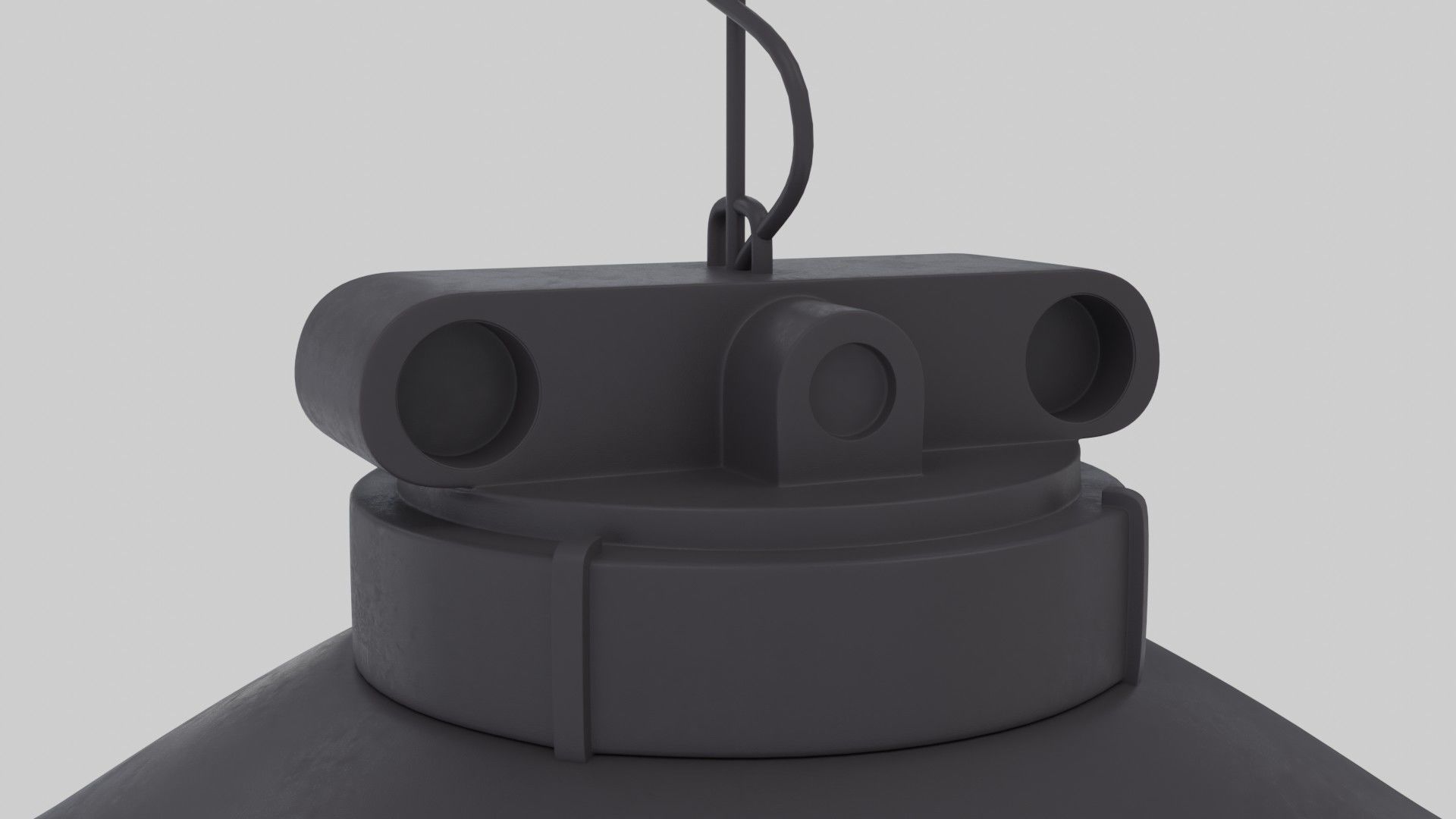 Industrial Hanging Light 3D model | CGTrader