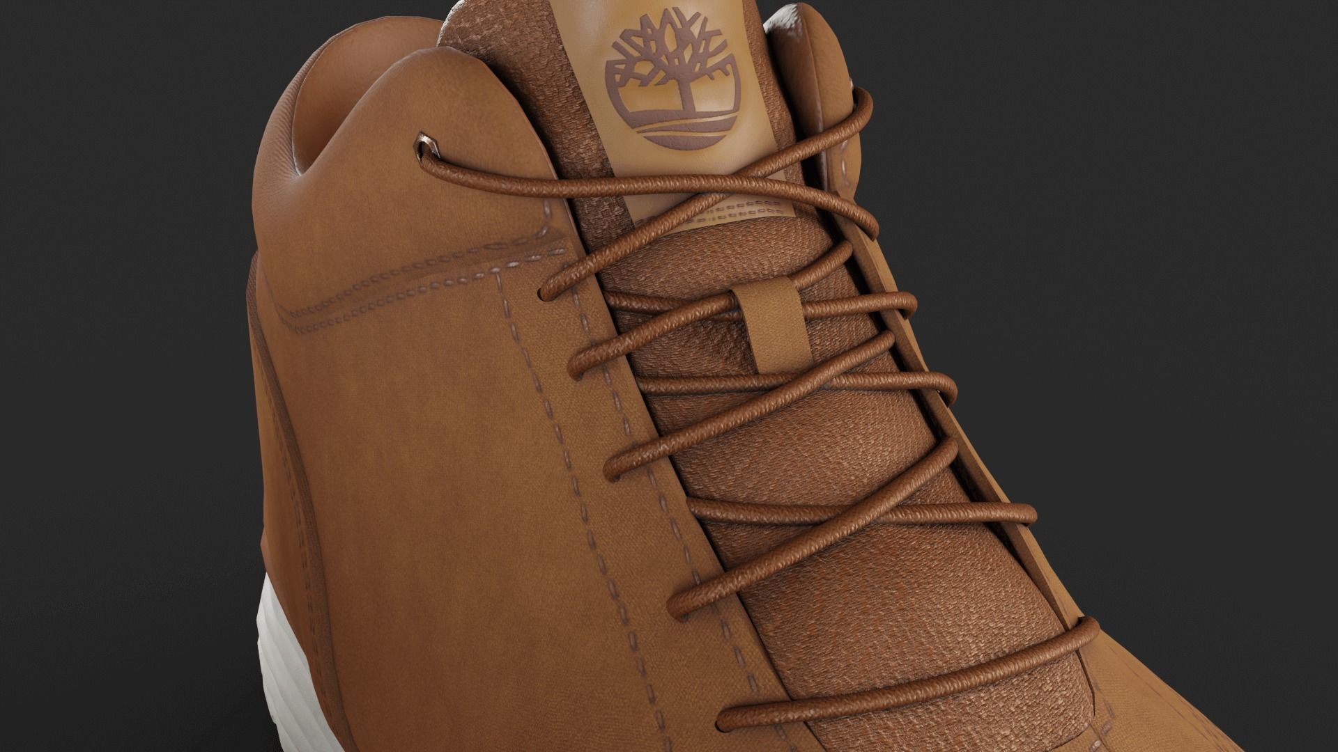 3D model Timberland Trainer Shoes 3D Model VR / AR / low-poly | CGTrader