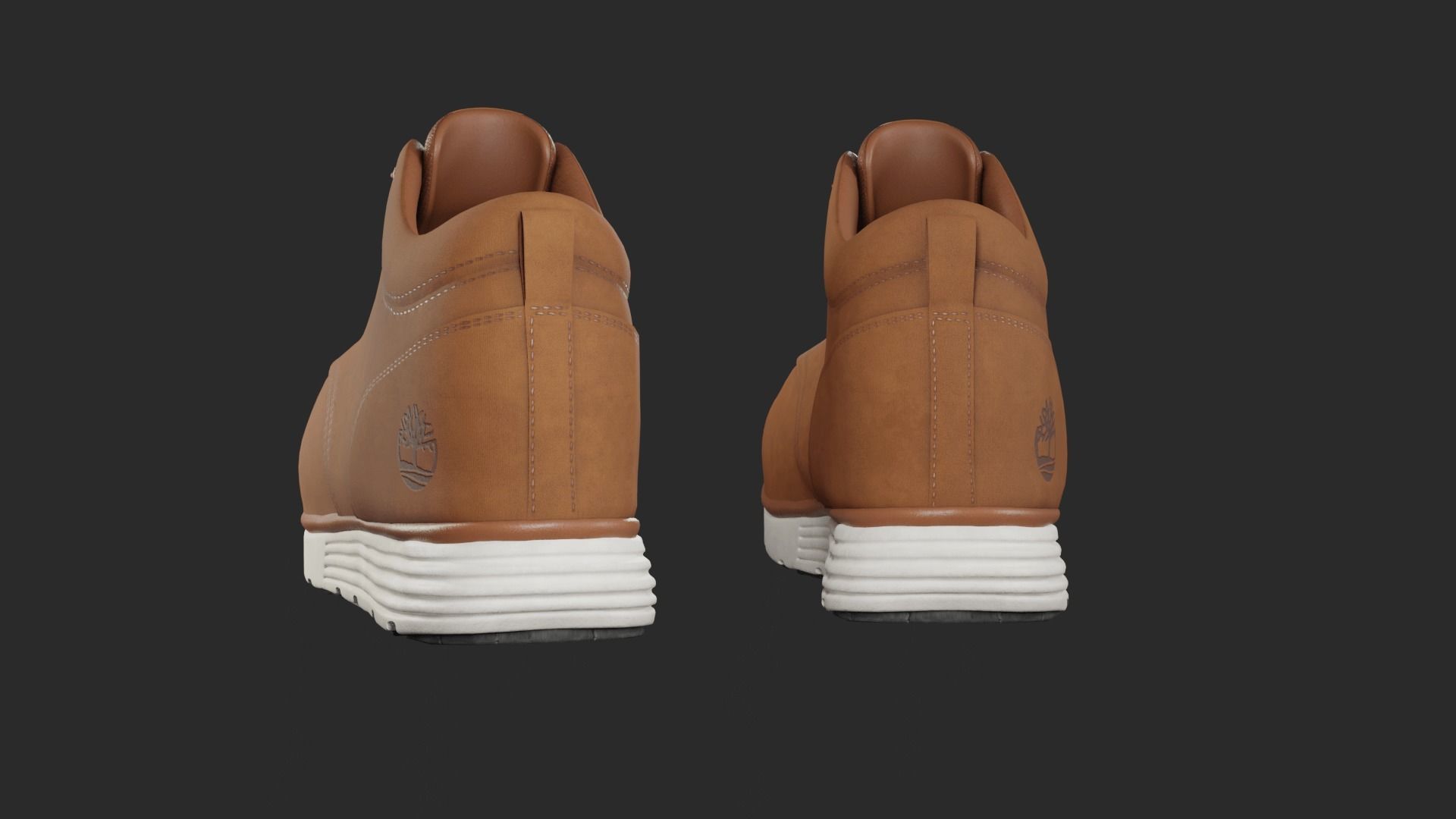 3D model Timberland Trainer Shoes 3D Model VR / AR / low-poly | CGTrader