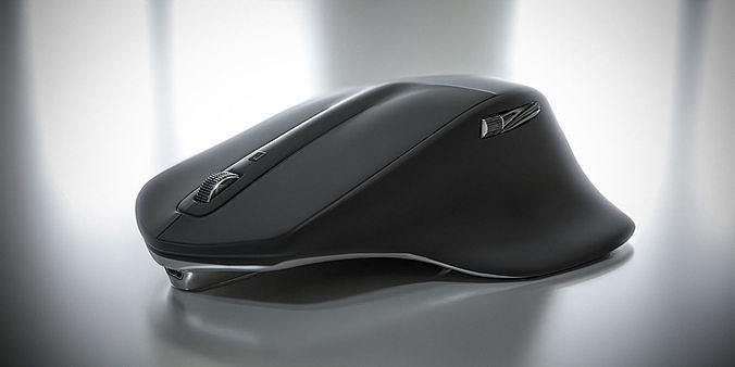 Logitech Computer Mouse 3D model | CGTrader