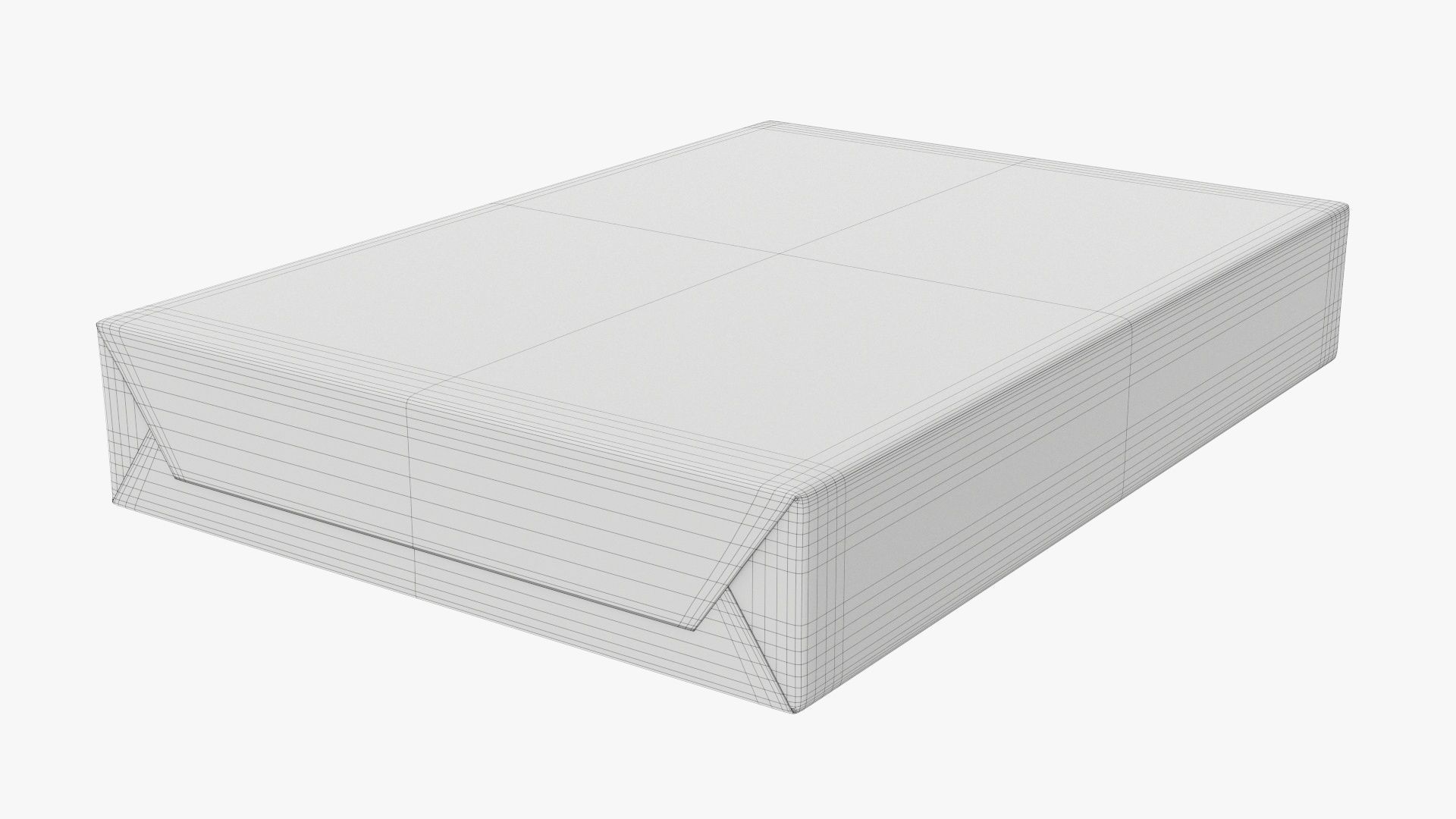 Office paper 500 sheets ream A4 3D model | CGTrader