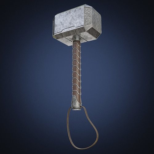 Marvels Mjolnir 3D model | CGTrader