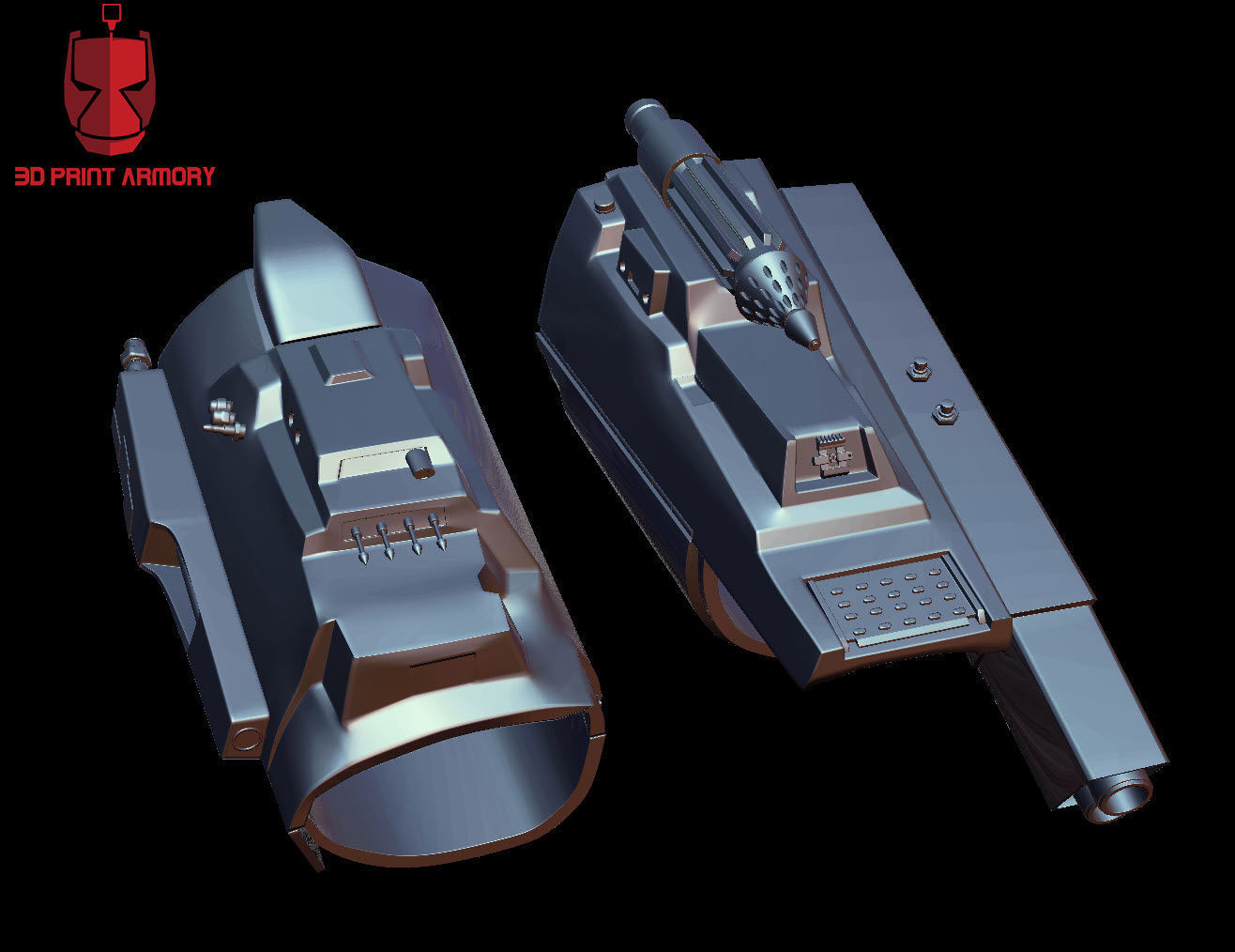 Boba Fett Mandalorian Gauntlets v2 3D model | CGTrader