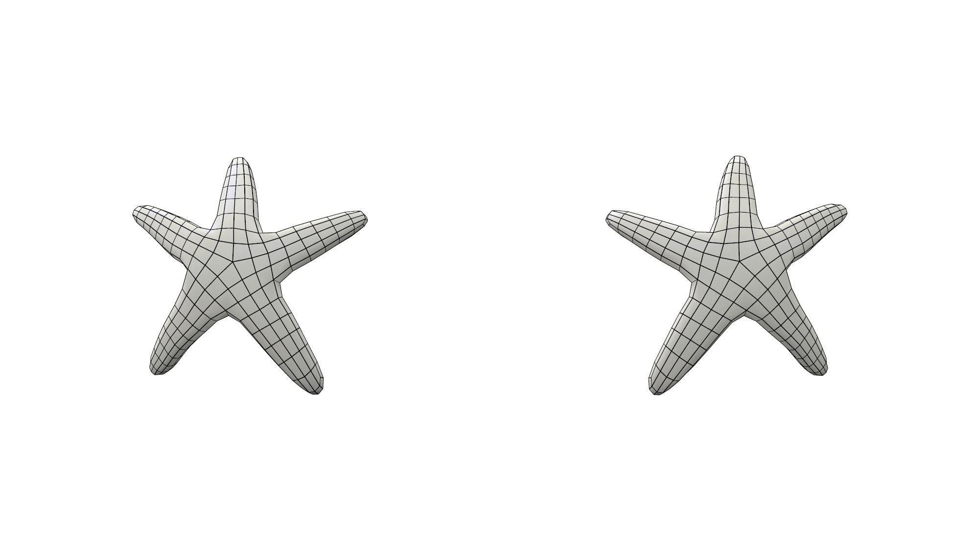 3D model Starfish Tits Covers VR / AR / low-poly | CGTrader