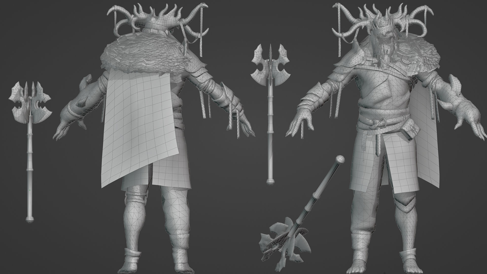 3D model Cursed King VR / AR / low-poly | CGTrader