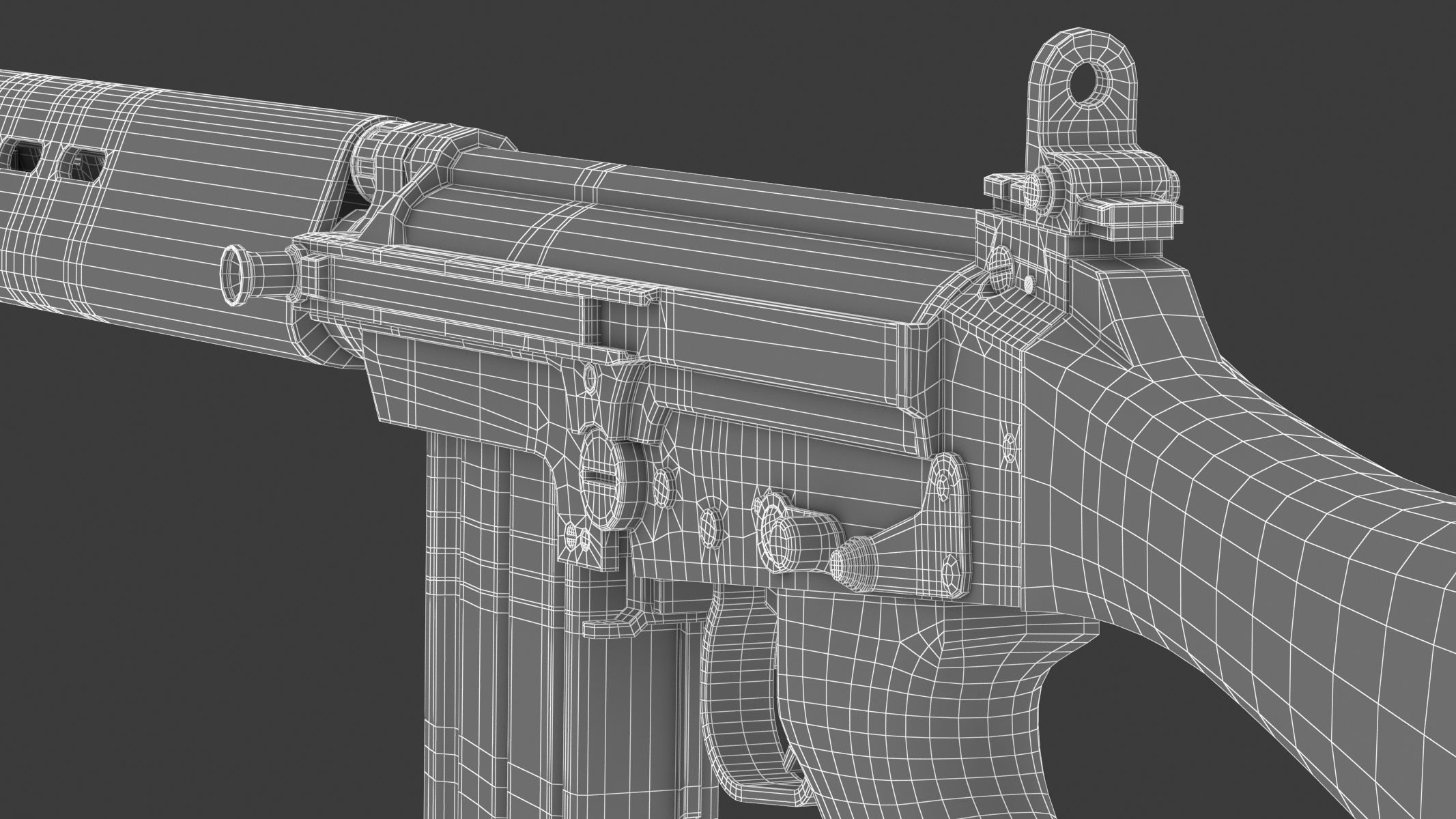 FN FAL 3D model | CGTrader