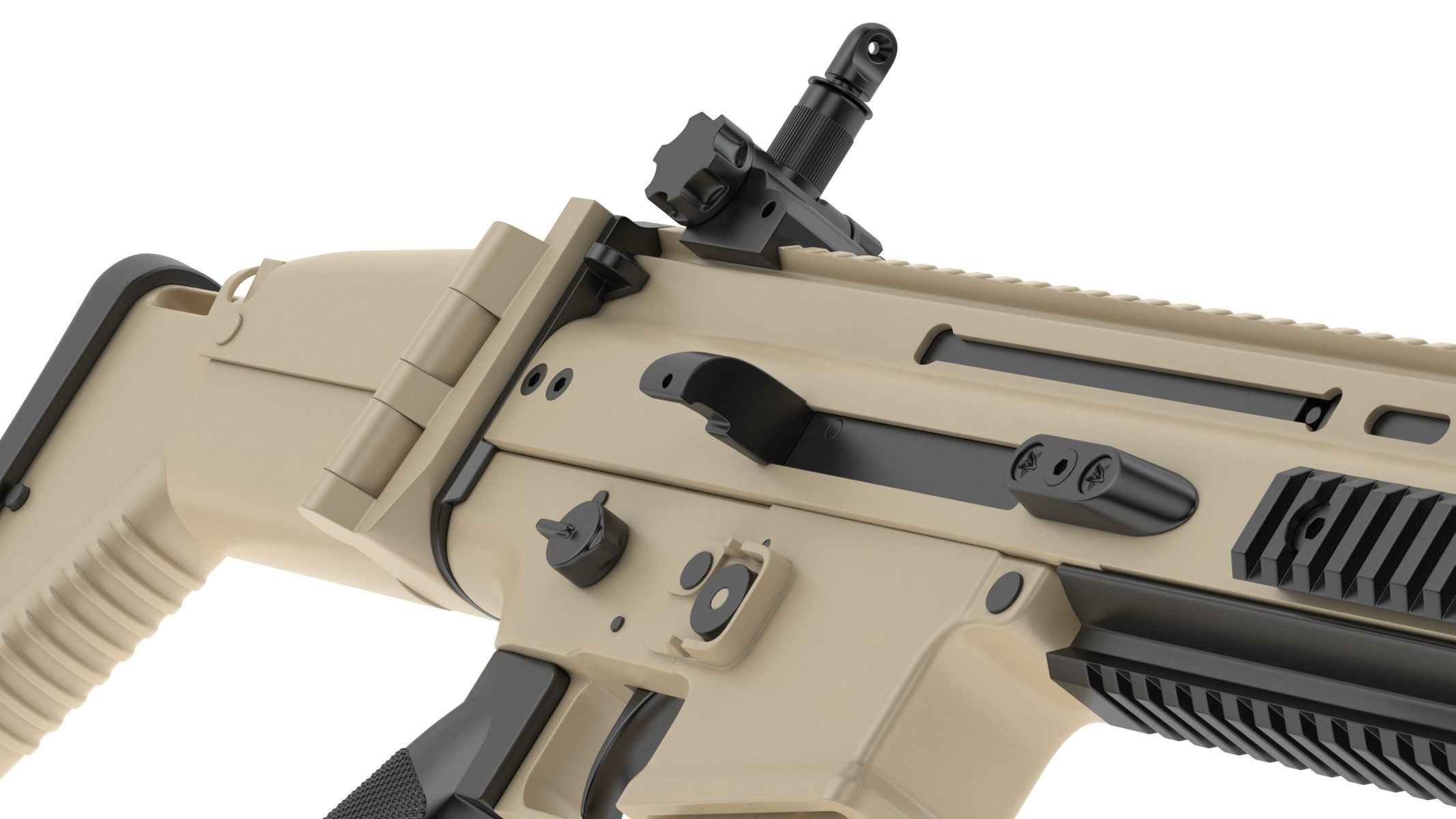 FN SCAR 3D model | CGTrader
