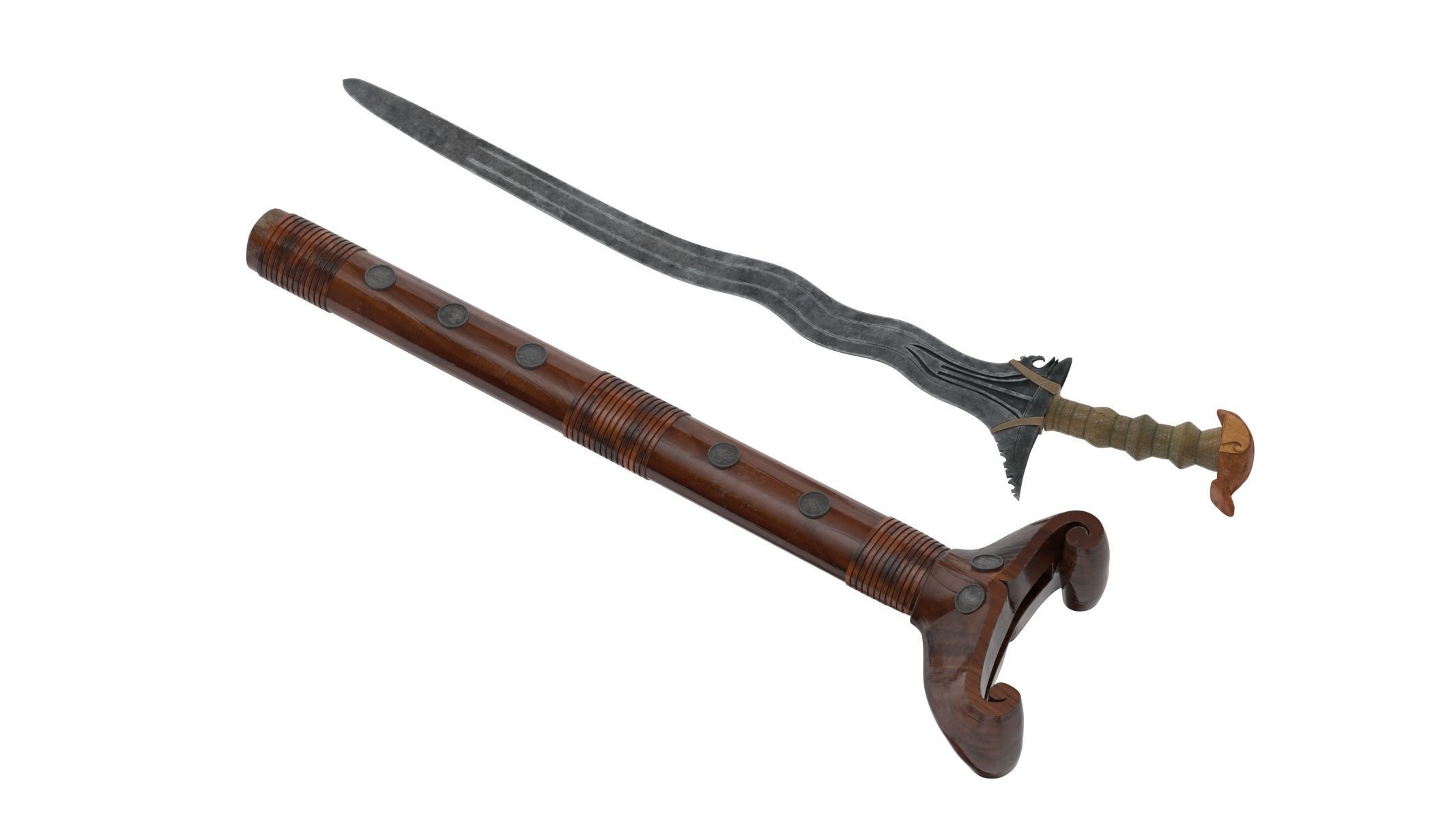 3D model Kalis Sword VR / AR / low-poly | CGTrader