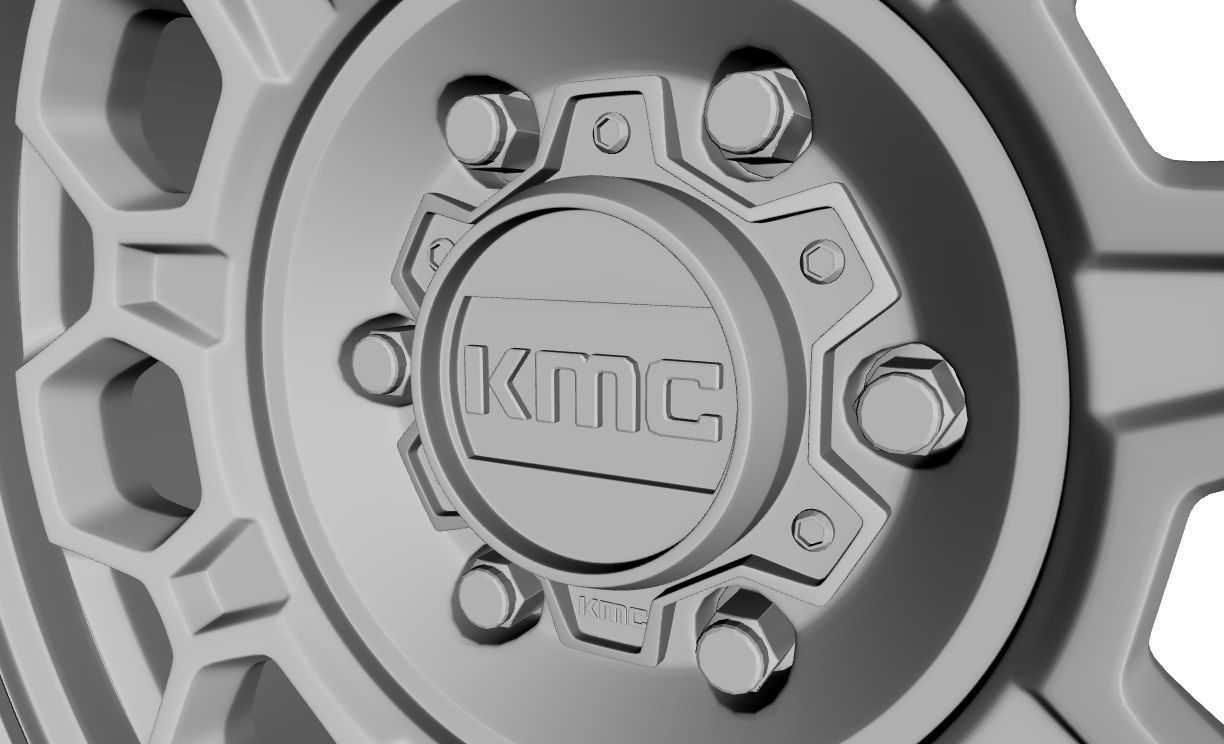 KMC WHEELS KM545 TREK MATTE BRONZE 3D model | CGTrader