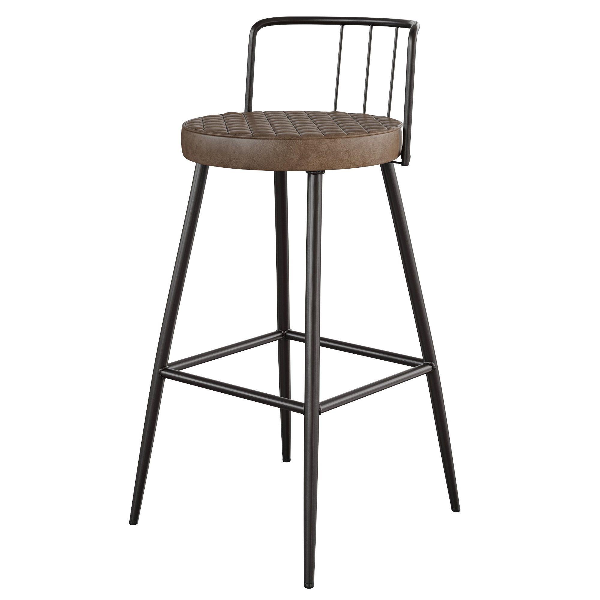 Bar Stool Tiva 3D model | CGTrader