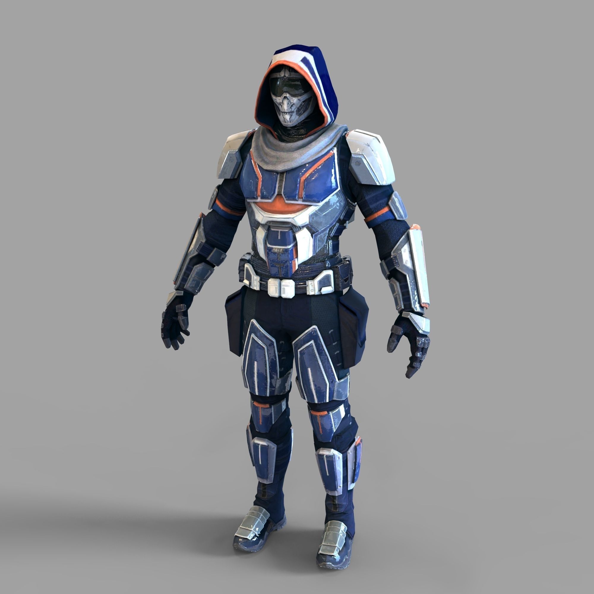 Taskmaster Wearable Accurate Armor from Black Widow Movie 3D model 3D ...