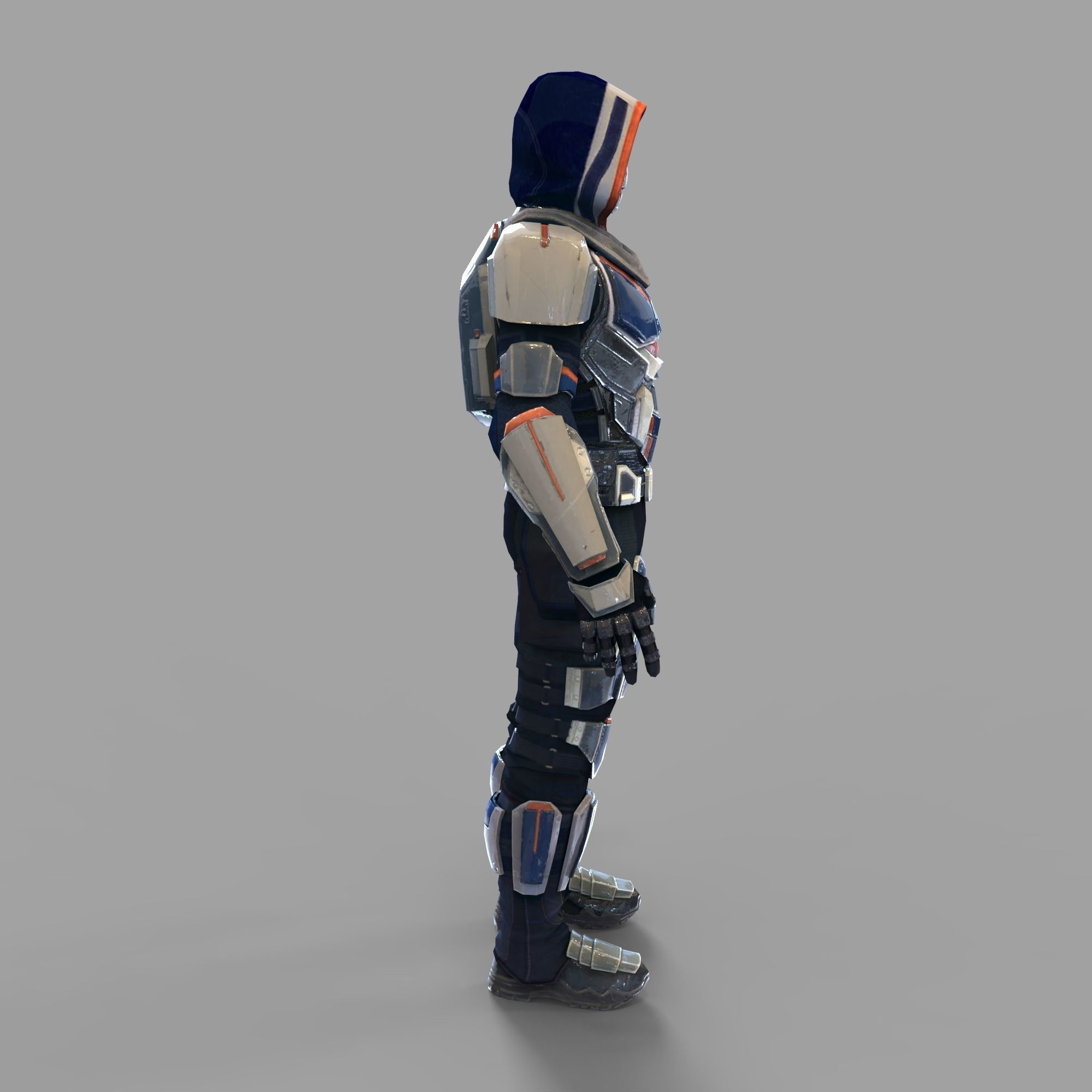 Taskmaster Wearable Accurate Armor from Black Widow Movie 3D model 3D ...