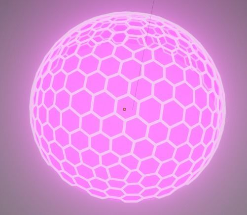 Purple force field 3D model | CGTrader