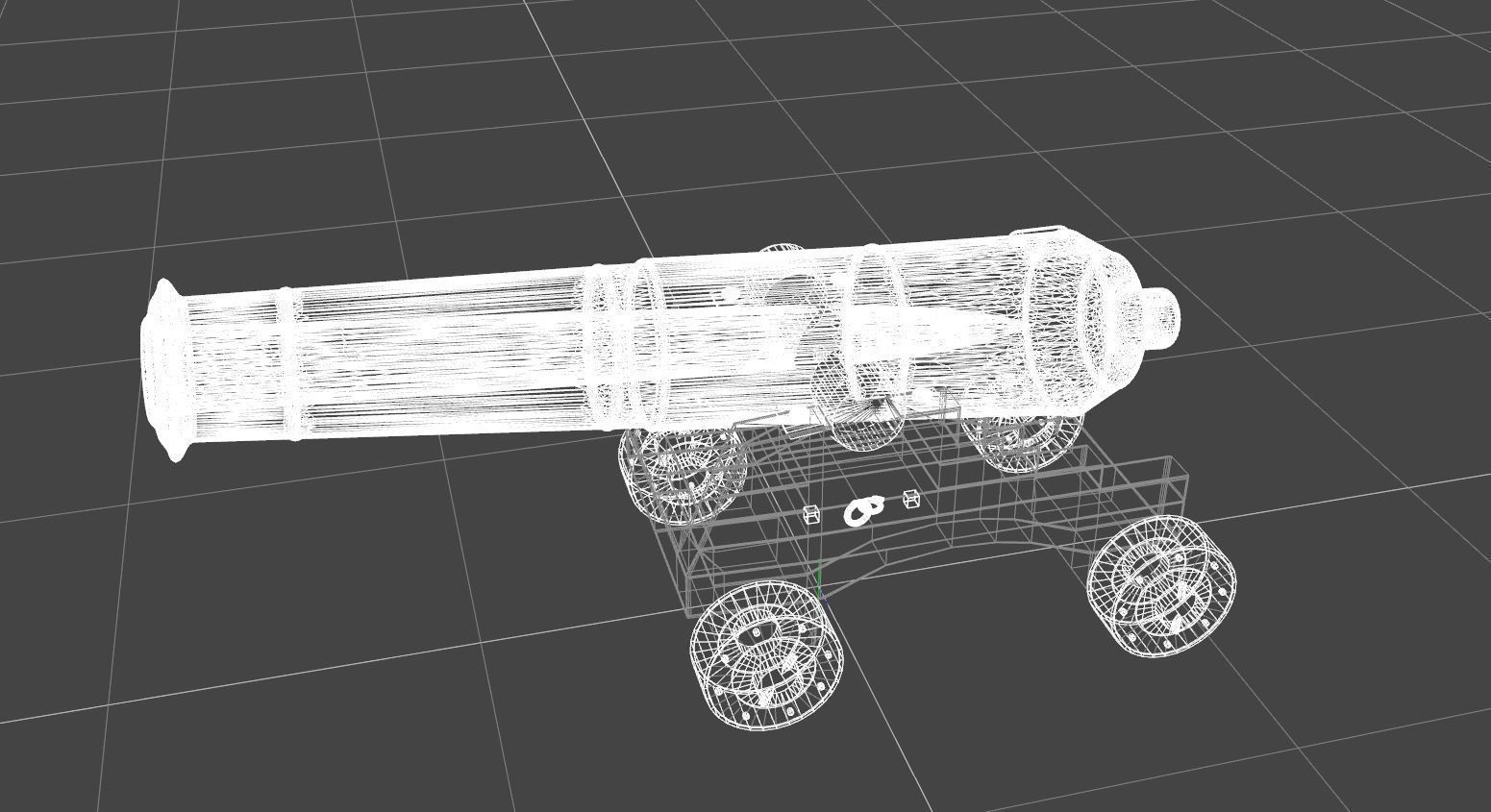 Large Cannon 3D model | CGTrader
