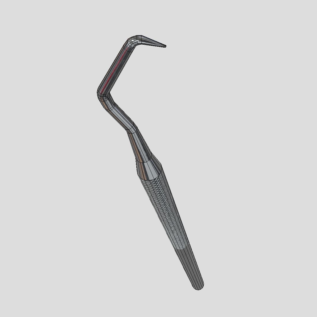 CC0 - Dental Sickle Probe free VR / AR / low-poly 3D model | CGTrader