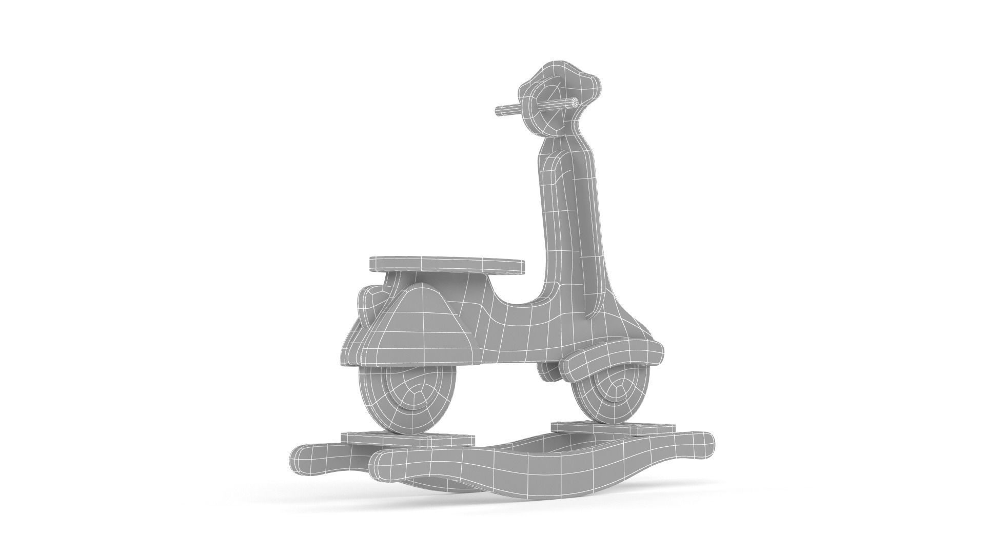 Rocking Motorcycle 3D model | CGTrader