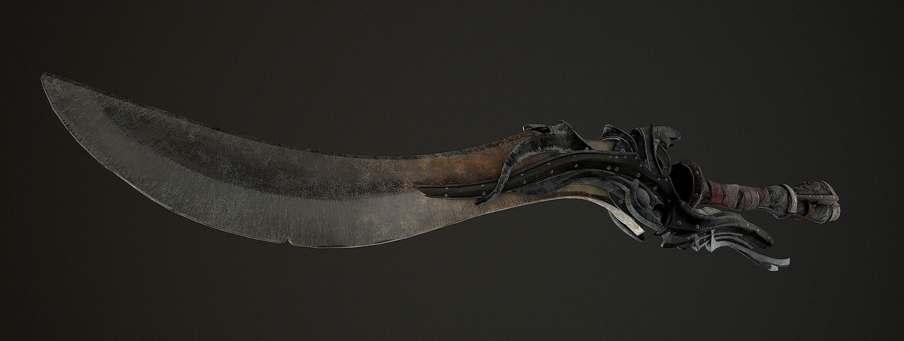 Fantasy sword with PBR textures free VR / AR / low-poly 3D model | CGTrader