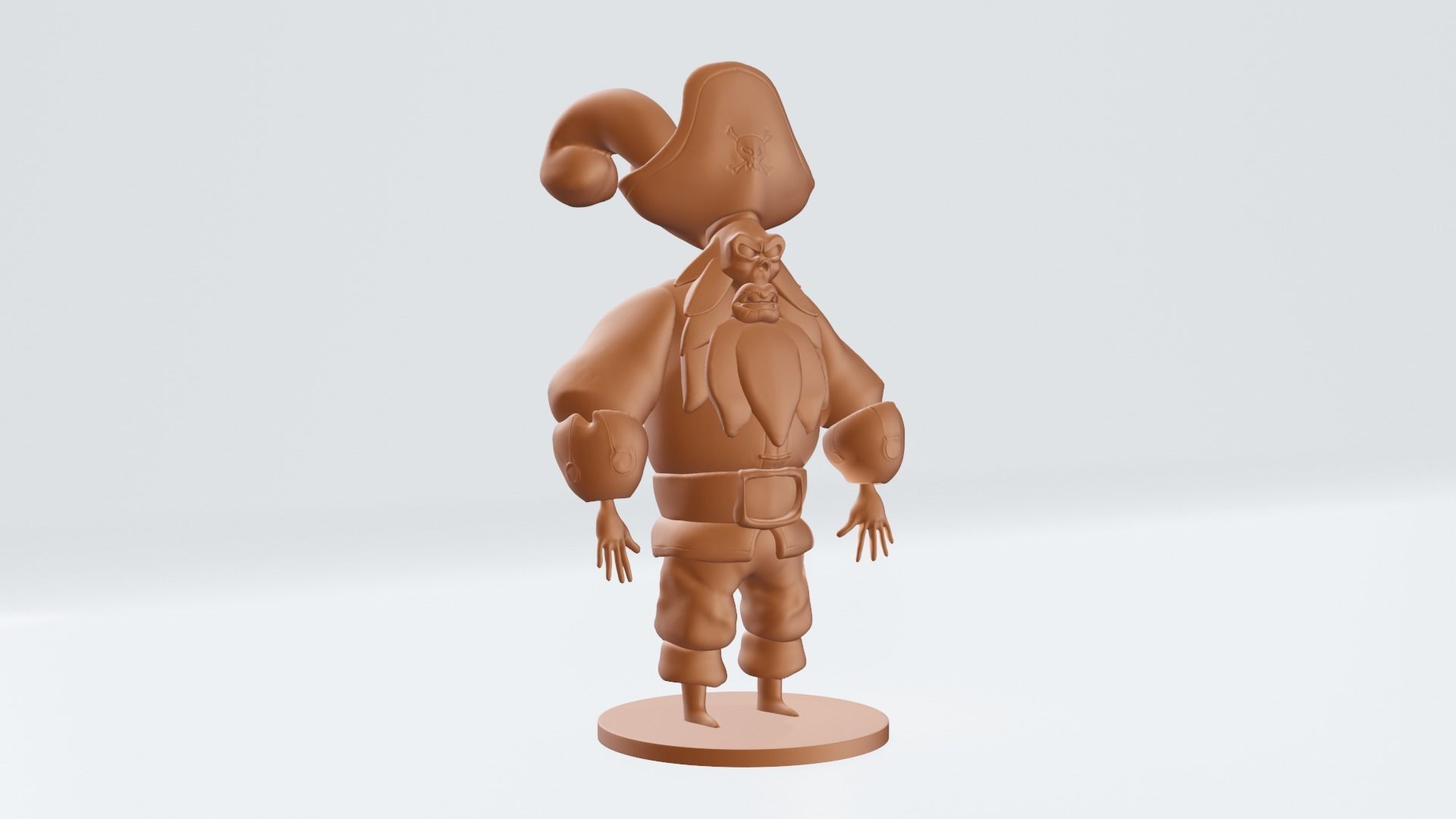 Captain LeChuck 3D model 3D printable | CGTrader
