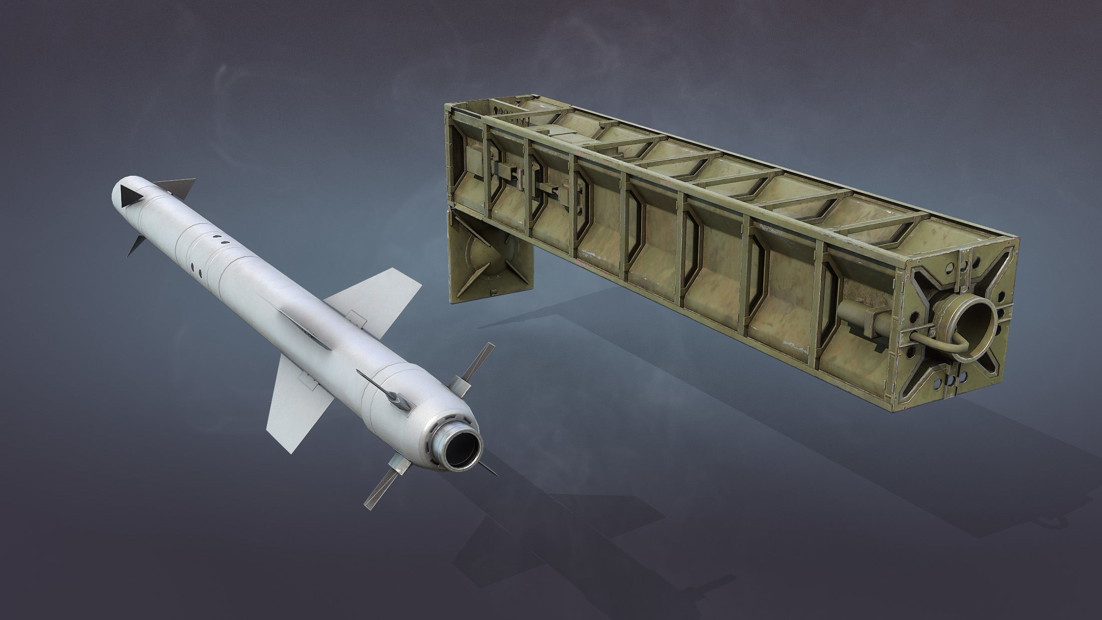 3D model Strela-10 9K35 Missile System VR / AR / low-poly | CGTrader