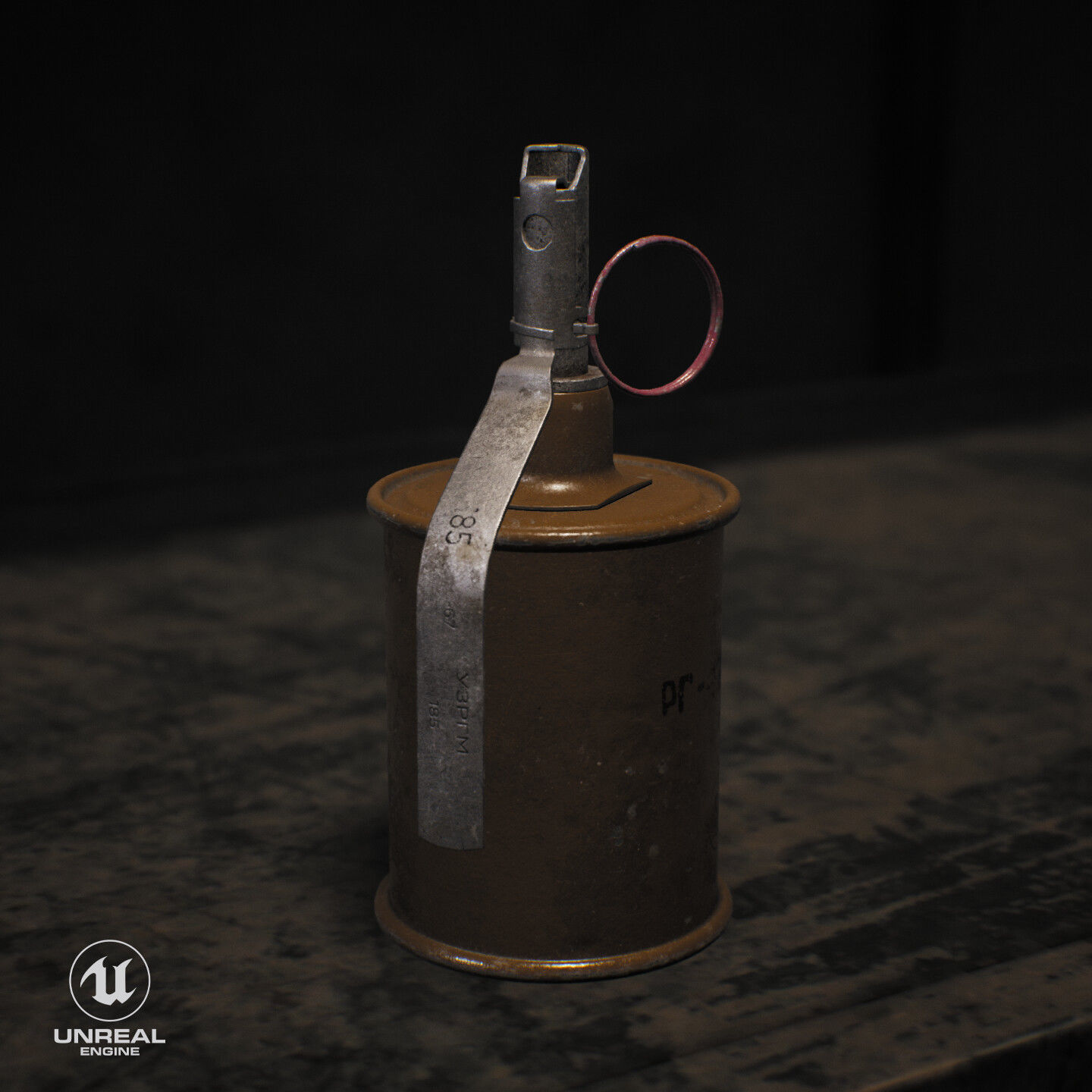 3D model RG-42 grenade VR / AR / low-poly | CGTrader