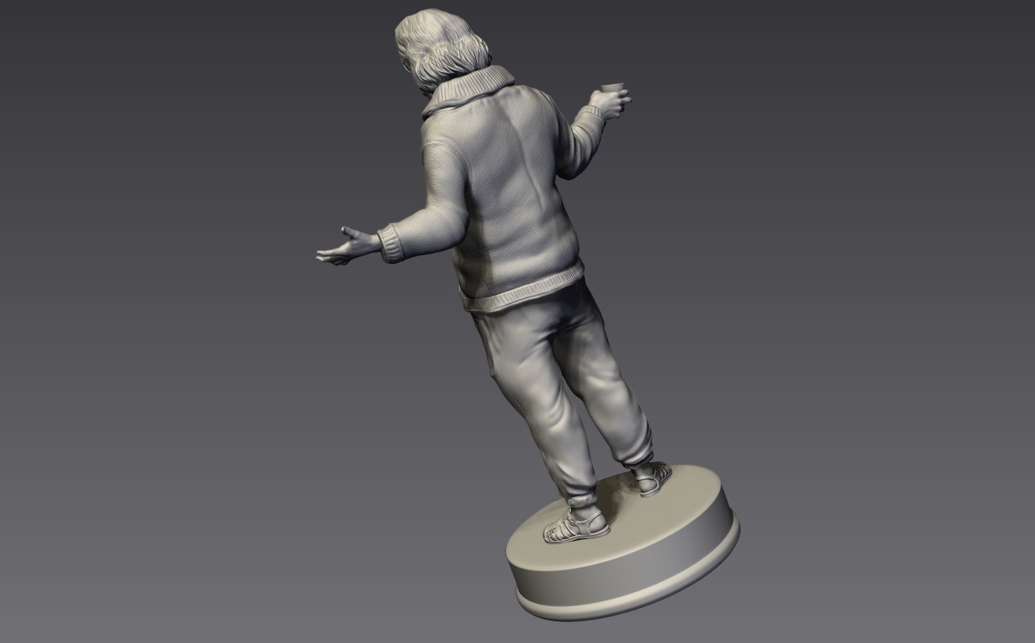 The Dude The Big Lebowski 3D model 3D printable | CGTrader