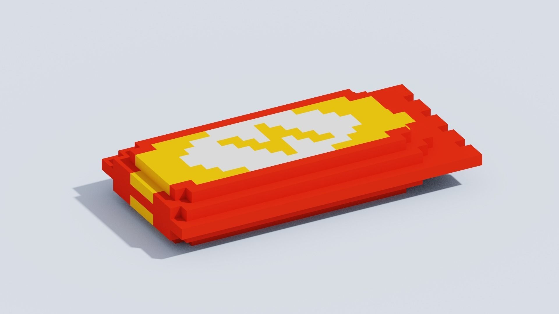 3D model VOXEL CANDY BAR T1 VR / AR / low-poly | CGTrader