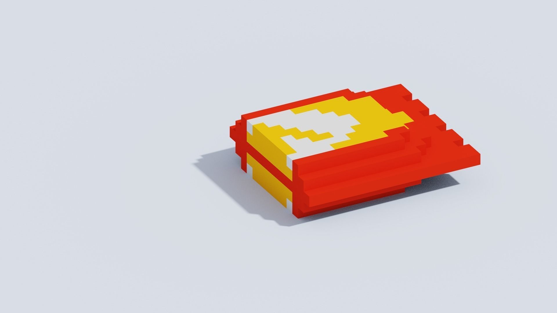 3D model VOXEL CANDY BAR T1 VR / AR / low-poly | CGTrader