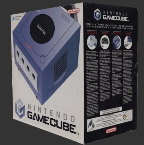 Gamecube Console Box free VR / AR / low-poly 3D model | CGTrader