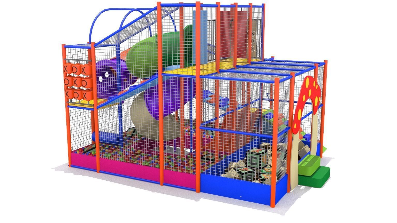 Indoor Playground 3D model | CGTrader