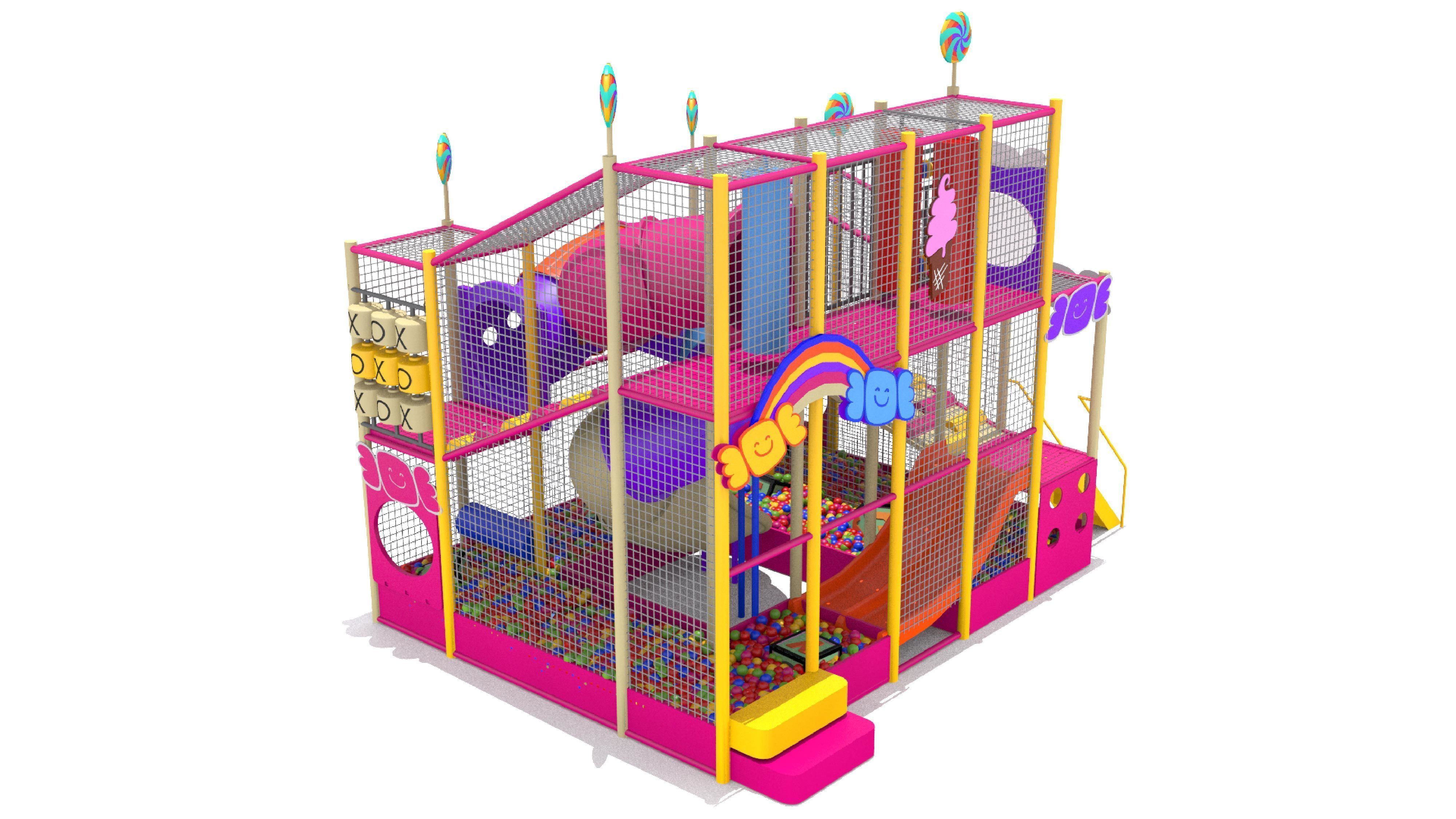 Indoor Playground 3D model | CGTrader