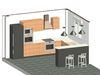 Small kitchen revit 3D model | CGTrader