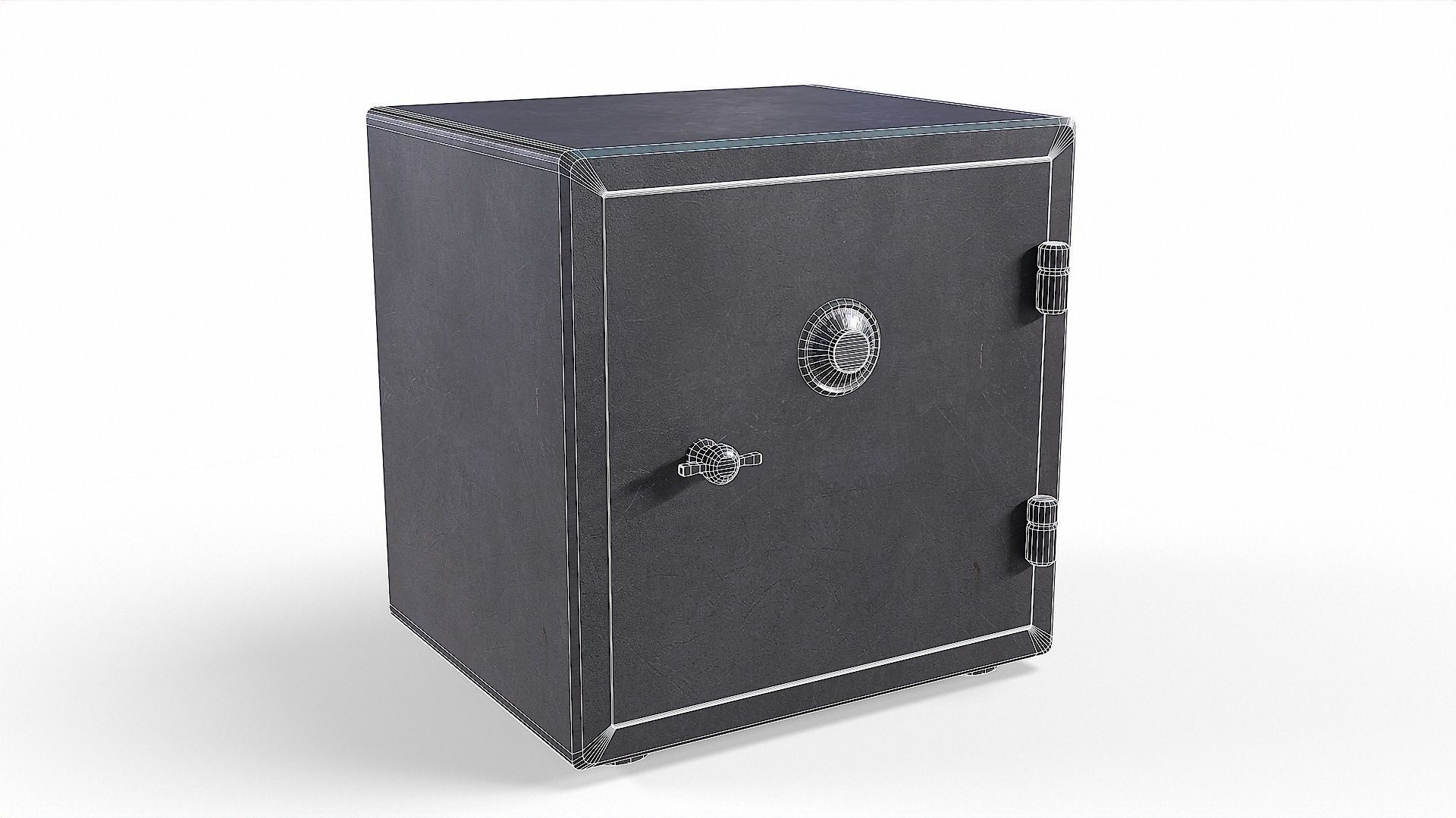 Small Safe Box Locker free VR / AR / low-poly 3D model | CGTrader