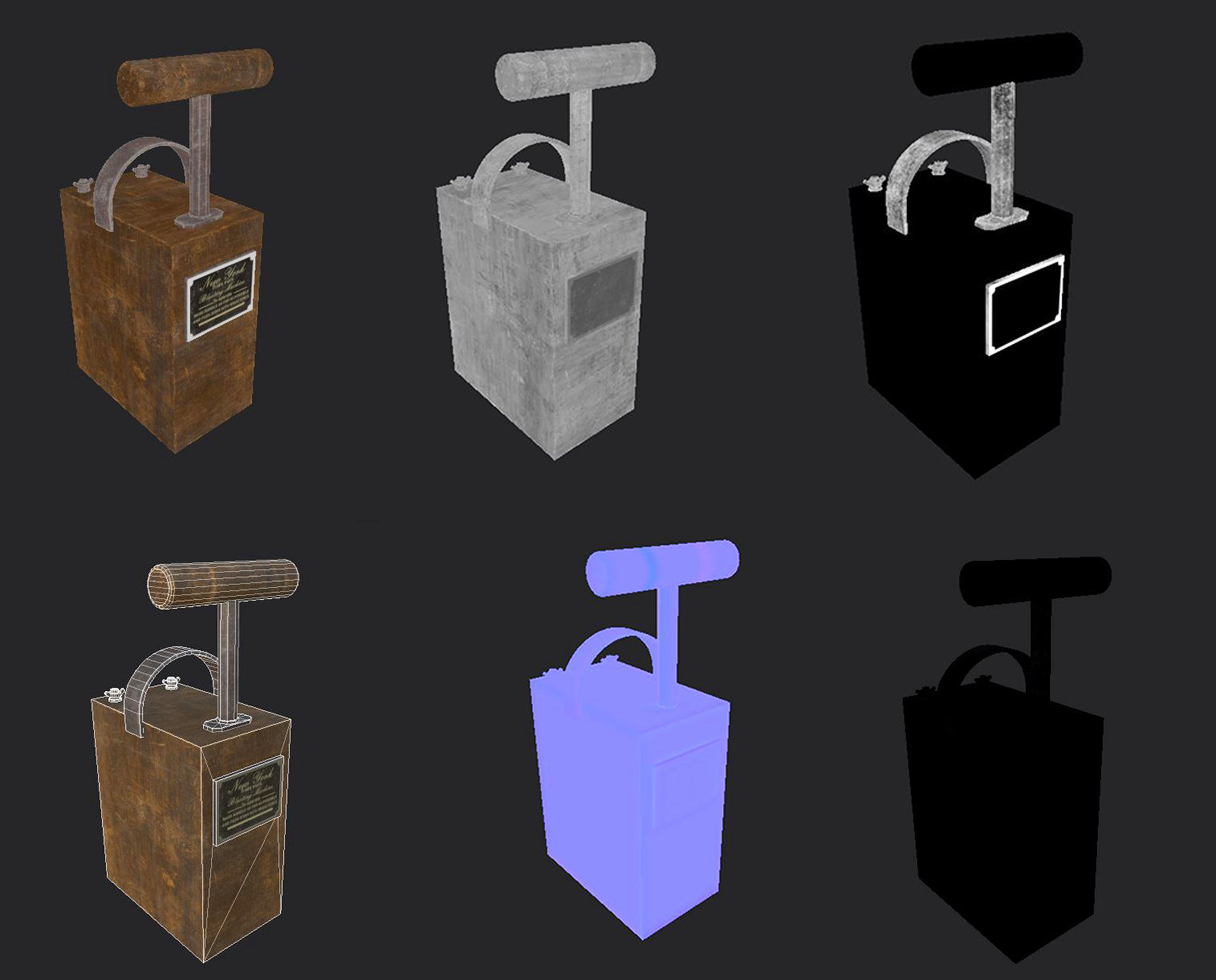 Blasting machine 3D model | CGTrader