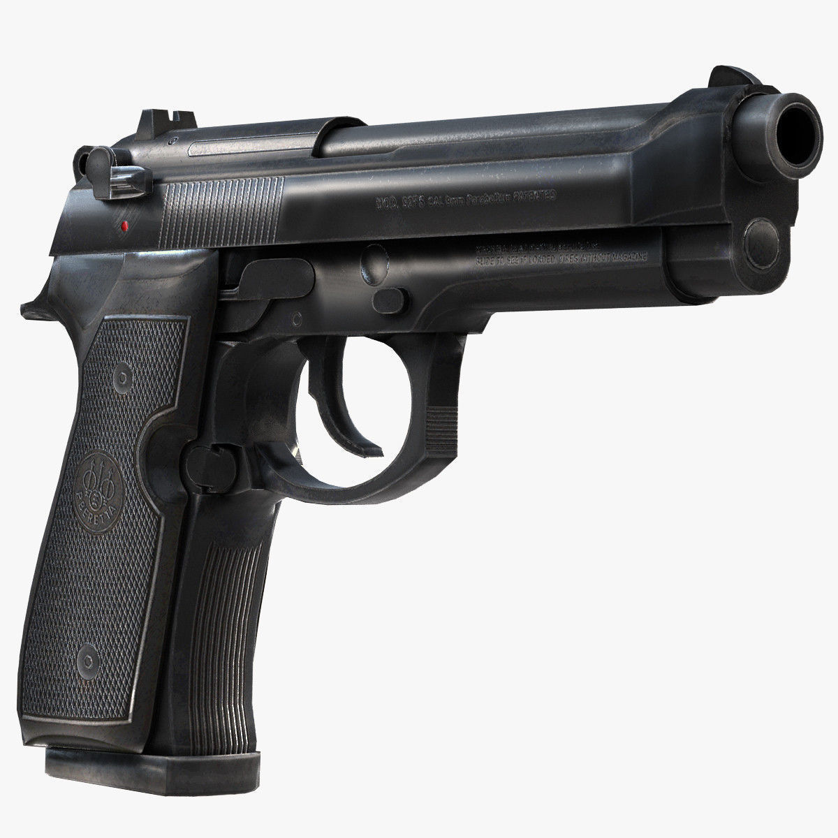Beretta 92 FS 3D model | CGTrader