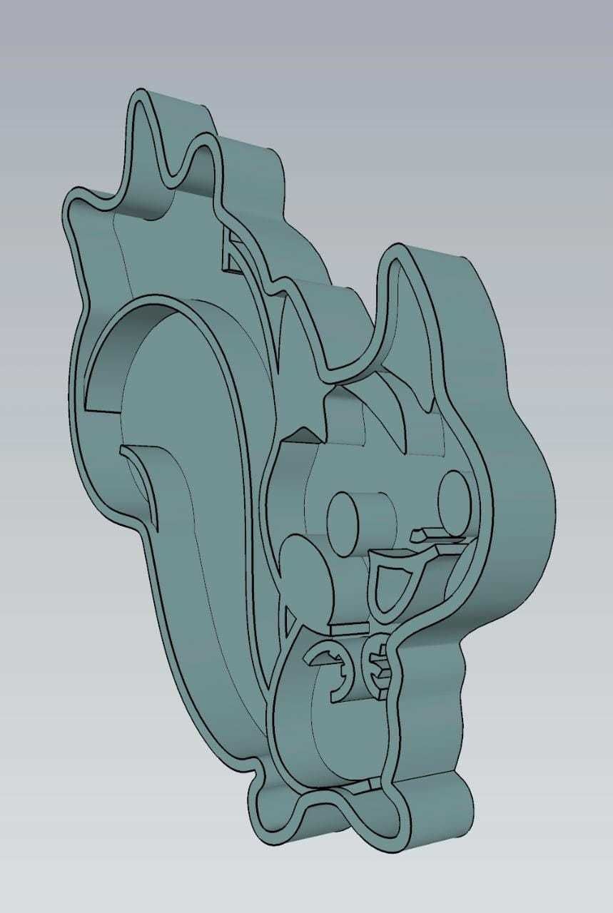 Amazing Pokemon Pachirisu Cookie Cutter Stamp Cake Decorating 3D model animated | CGTrader