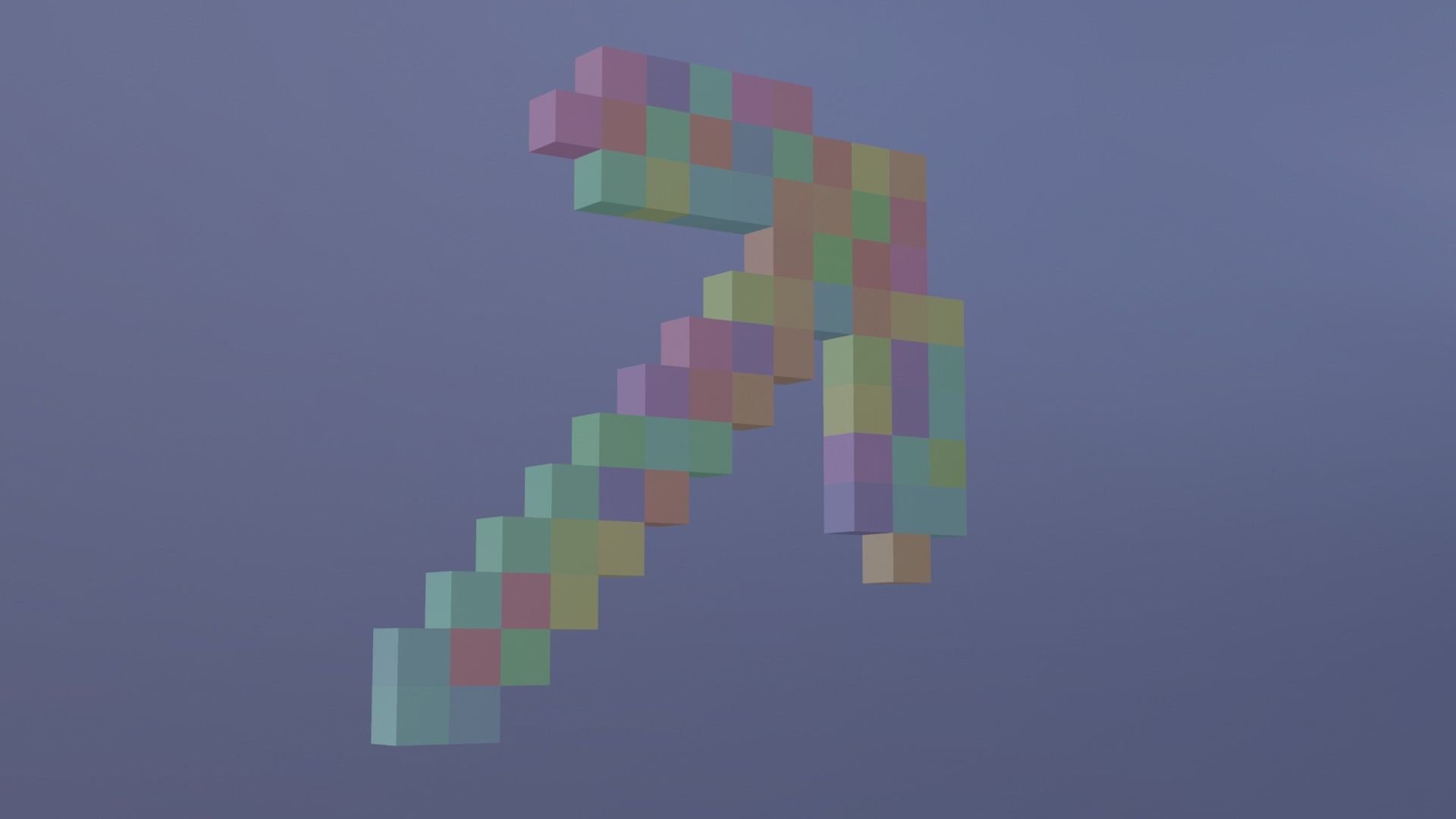 3D model Minecraft Wooden Pickaxe Must Read Description Low-poly 3D ...