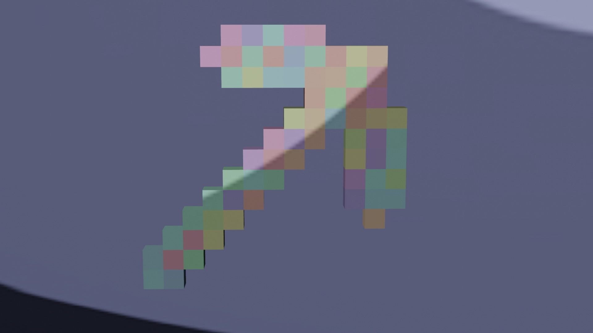 3D model Minecraft Wooden Pickaxe Must Read Description Low-poly 3D ...