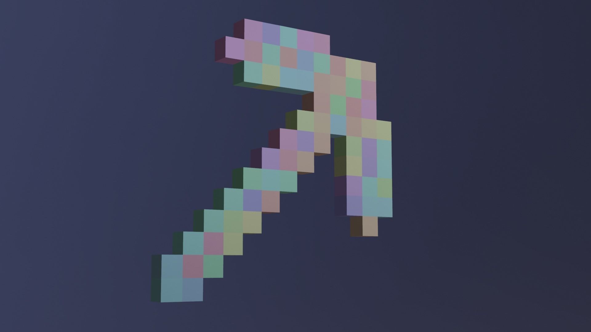 3D model Minecraft Wooden Pickaxe Must Read Description Low-poly 3D ...