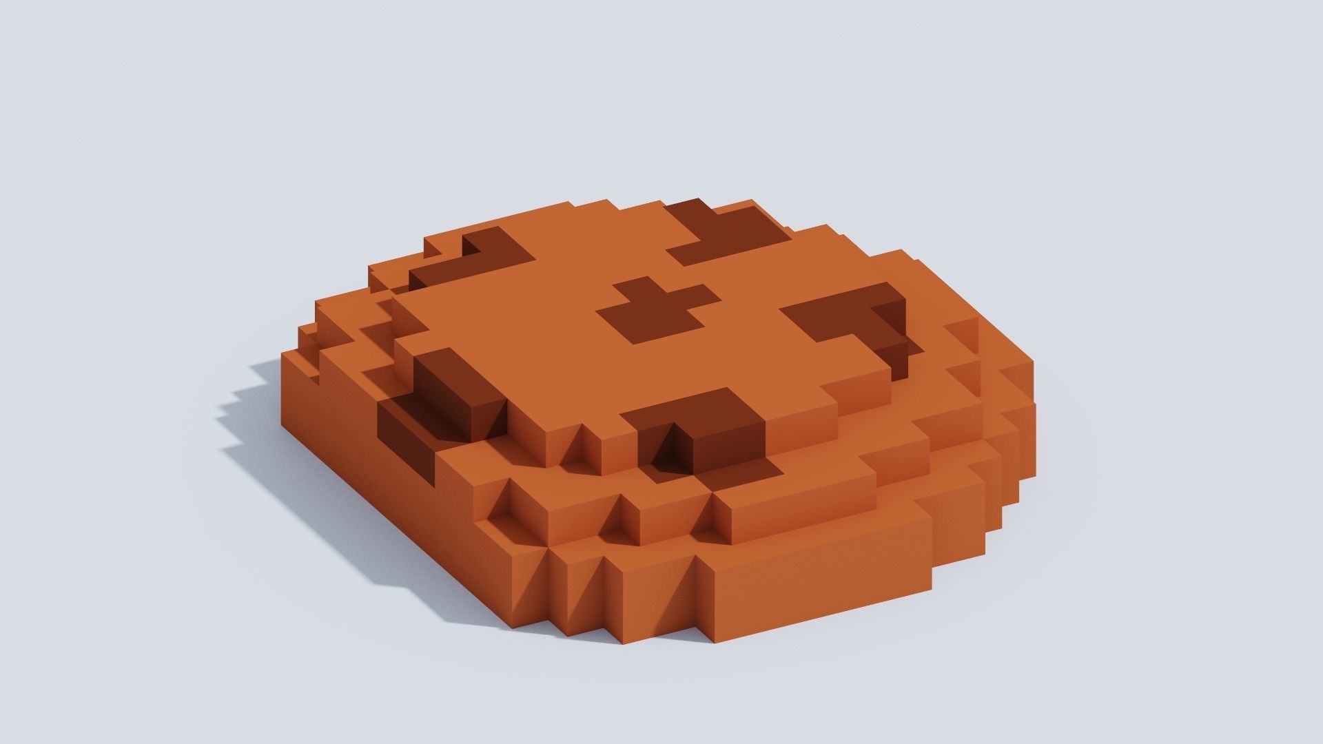 3D model VOXEL COOKIE T1 VR / AR / low-poly | CGTrader