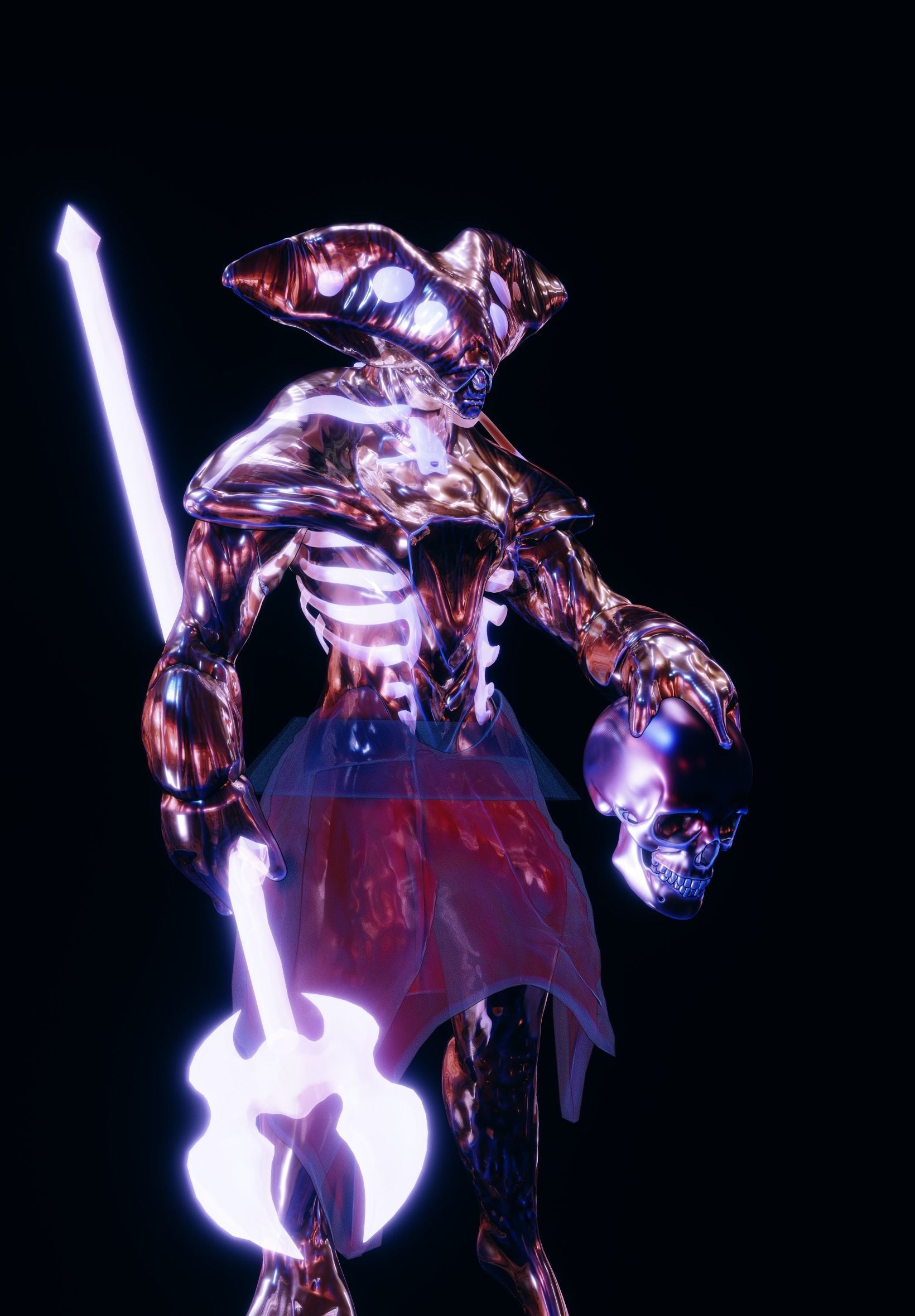 Sea creature - monster 3D model 3D printable | CGTrader