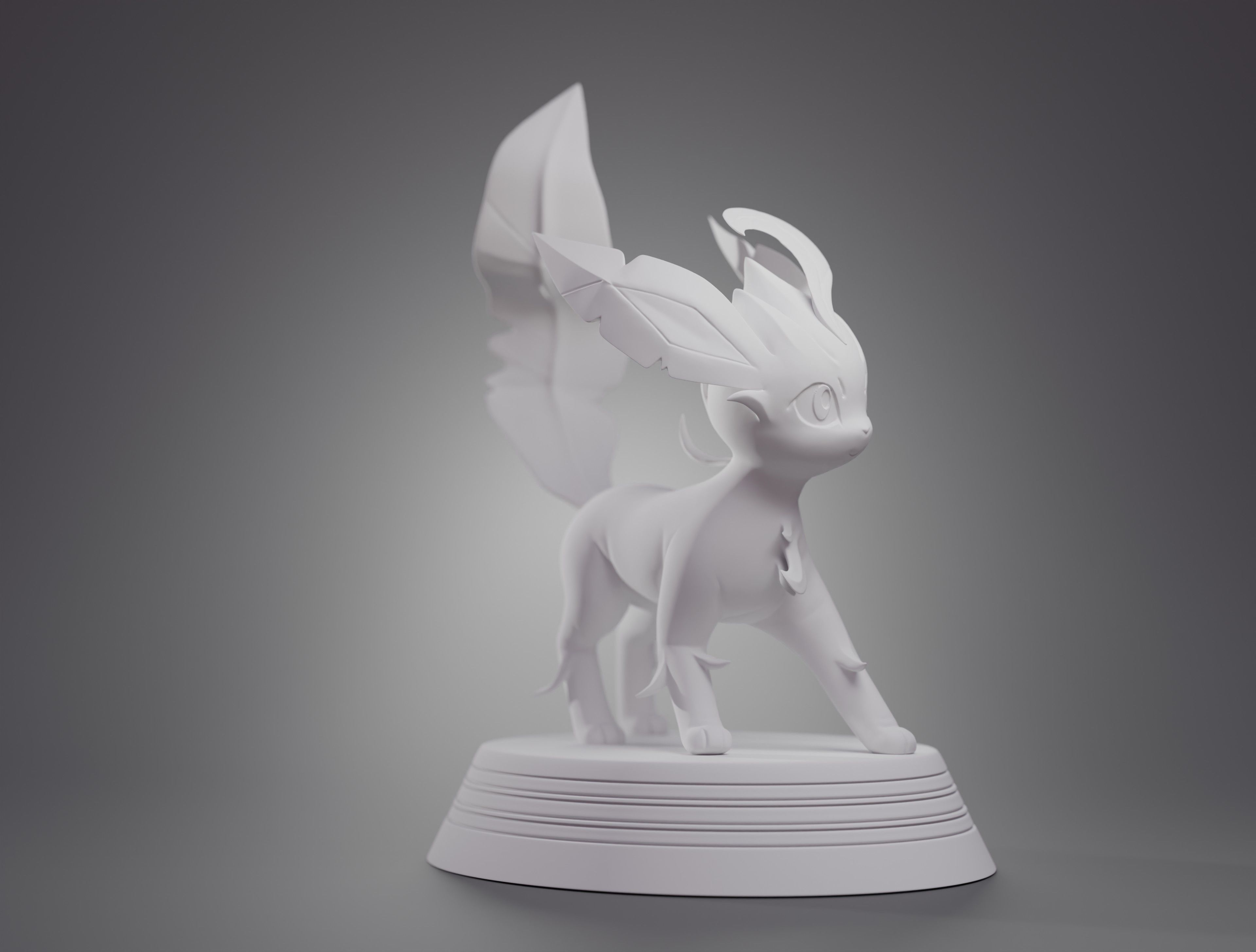 LEAFEON - 3D PRINTABLE POKEMON 3D model 3D printable | CGTrader