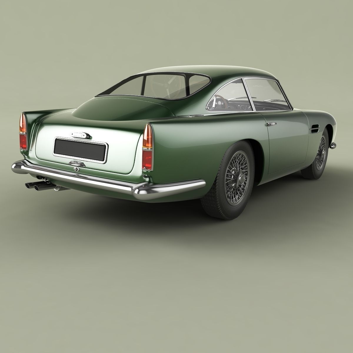 Aston Martin DB4 GT 3D model | CGTrader