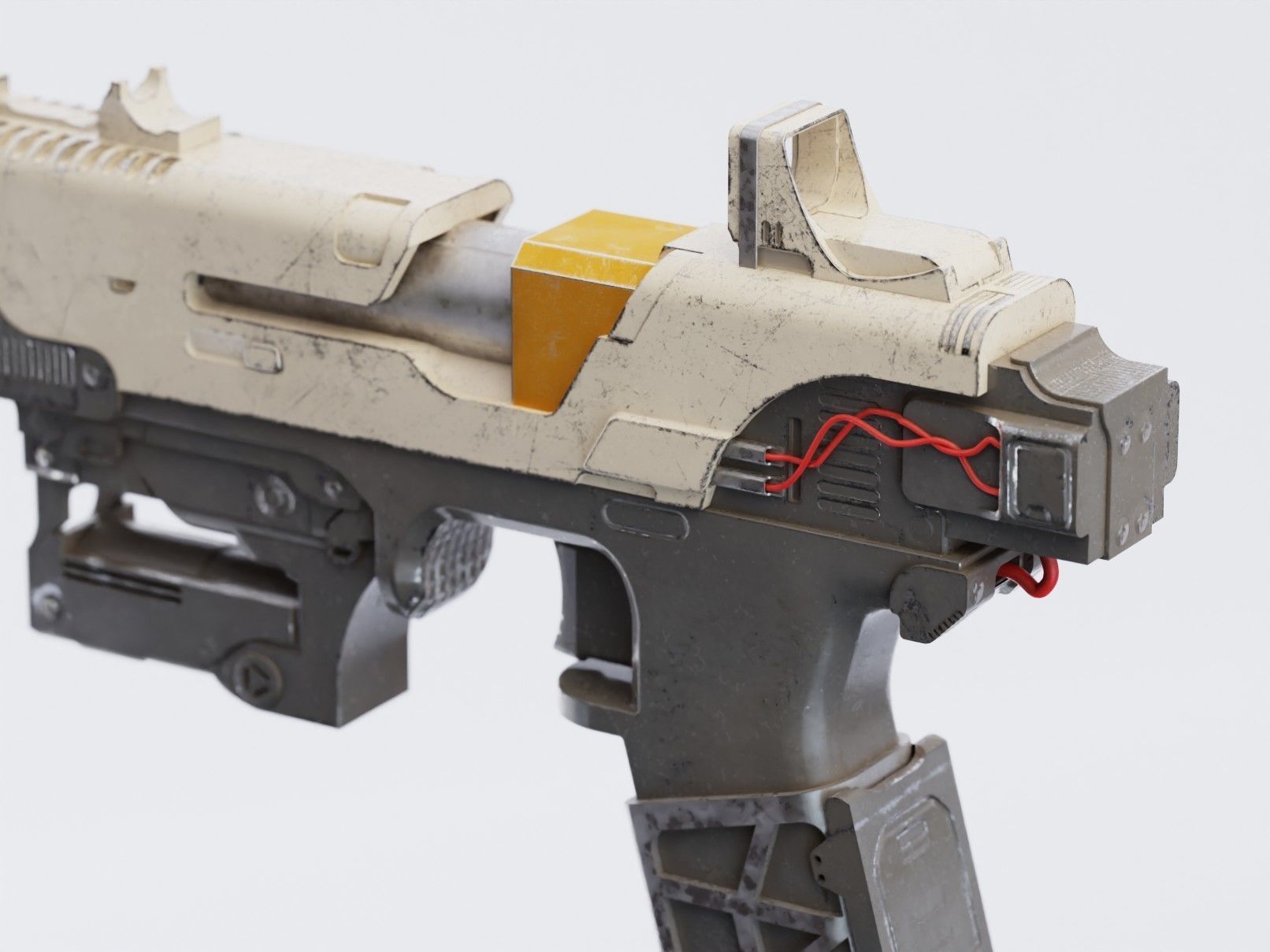 Handgun - Realistic Firearm 3D model | CGTrader