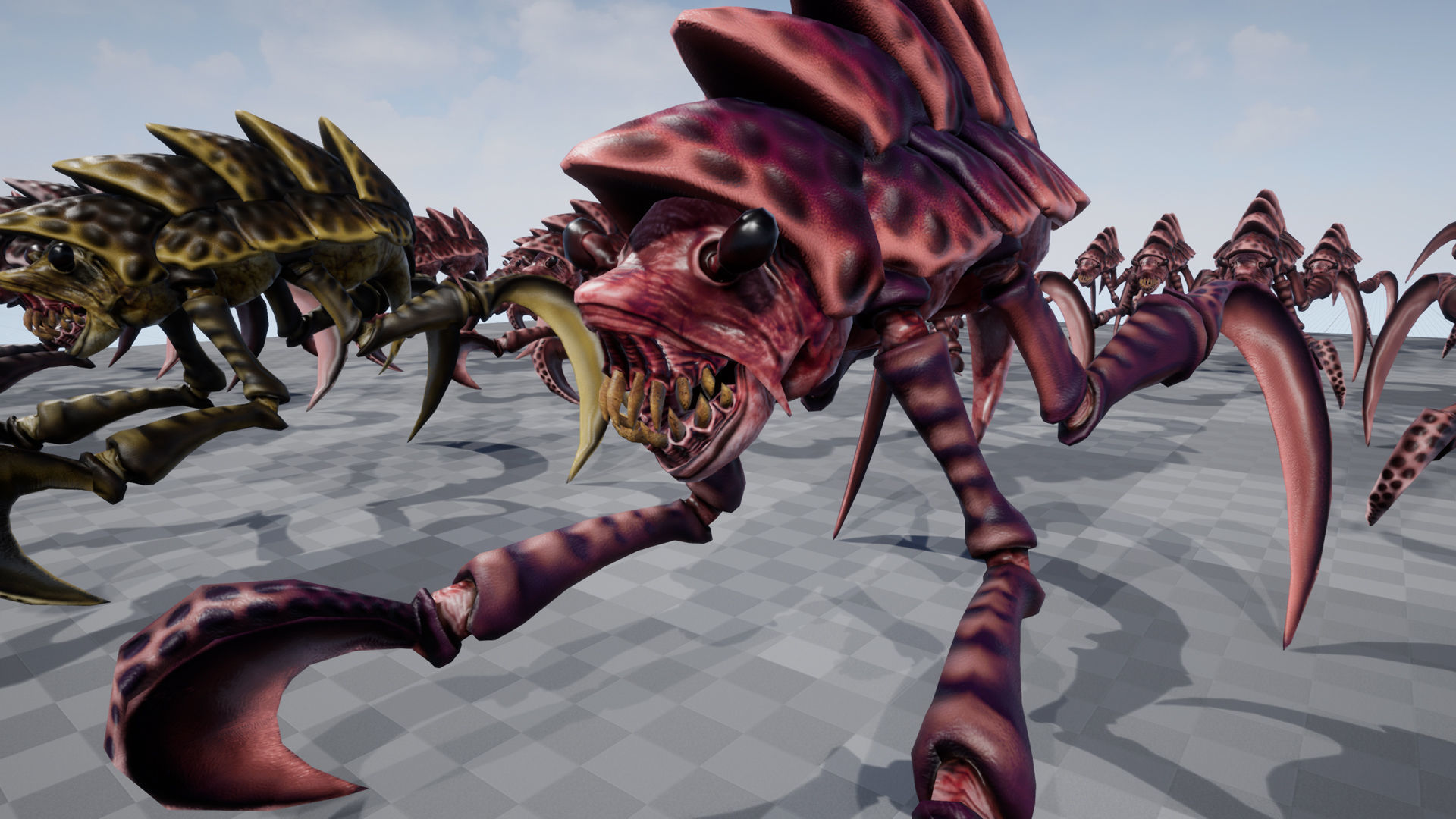 3D model Shell Monster VR / AR / low-poly rigged animated | CGTrader