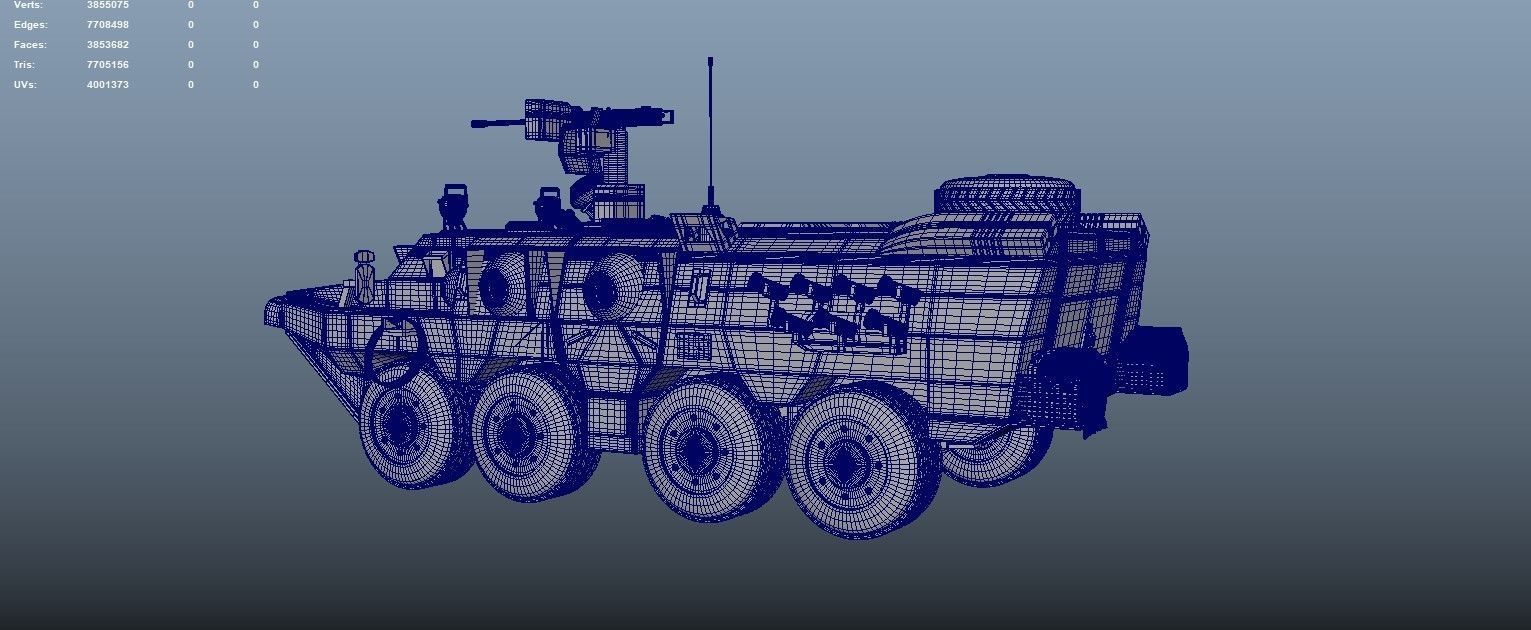 APC Vehicle 3D model | CGTrader