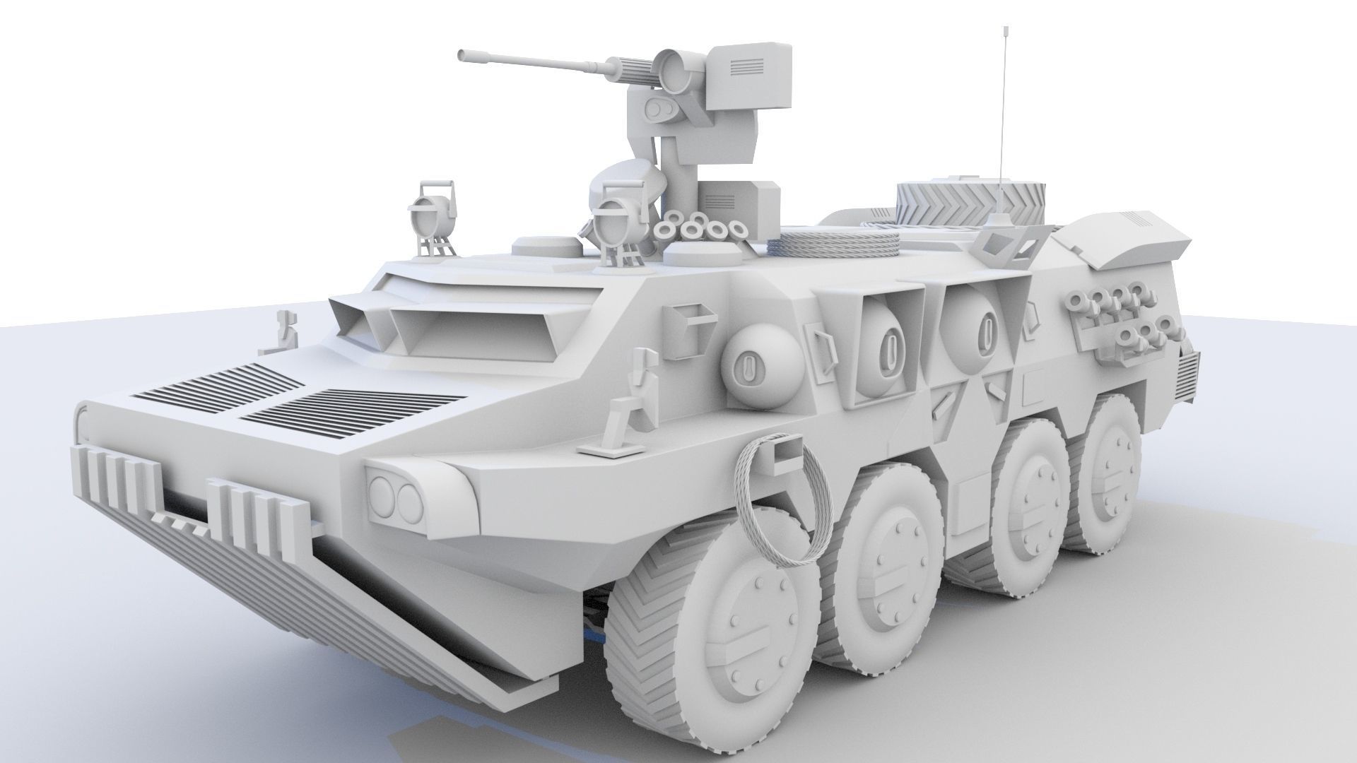APC Vehicle 3D model | CGTrader