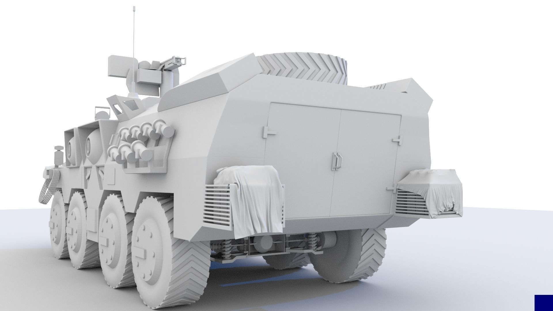APC Vehicle 3D model | CGTrader