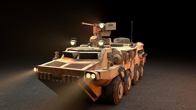 APC Vehicle 3D model | CGTrader